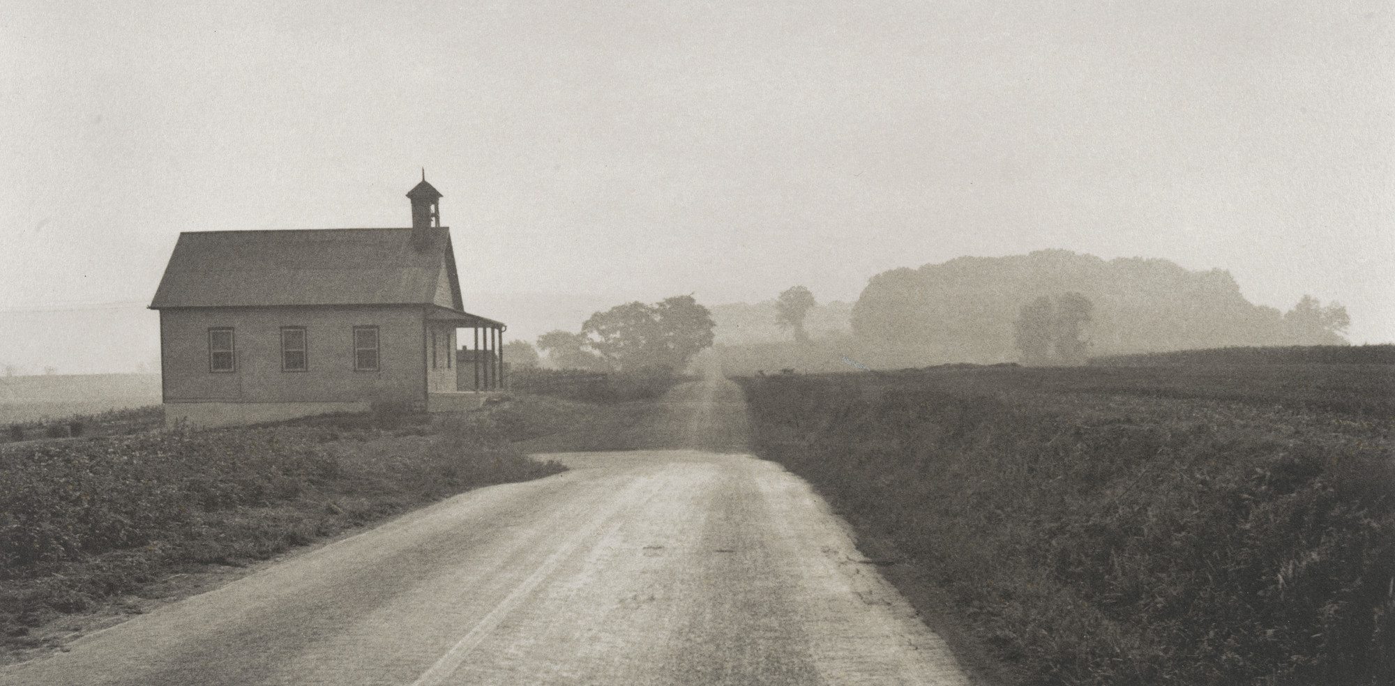 George A. Tice. One Room Schoolhouse, Lancaster, Pennsylvania. 1962 | MoMA