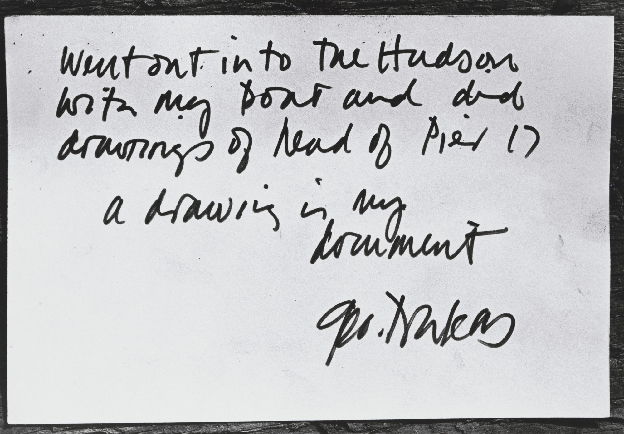 George Trakas, Harry Shunk, János Kender. Untitled. 1971 | MoMA