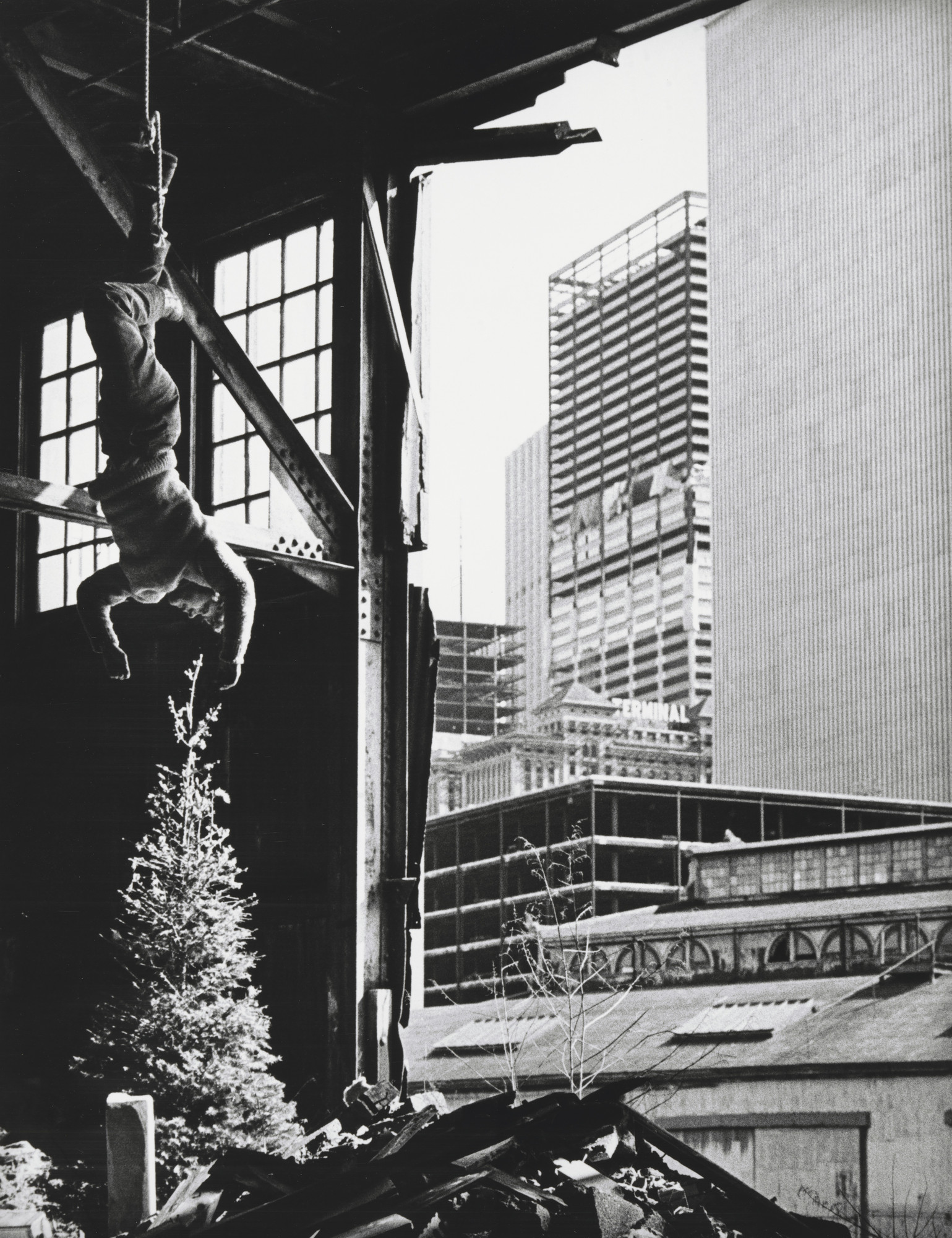 Gordon Matta-Clark, Harry Shunk, János Kender. Parked Island Barges on ...