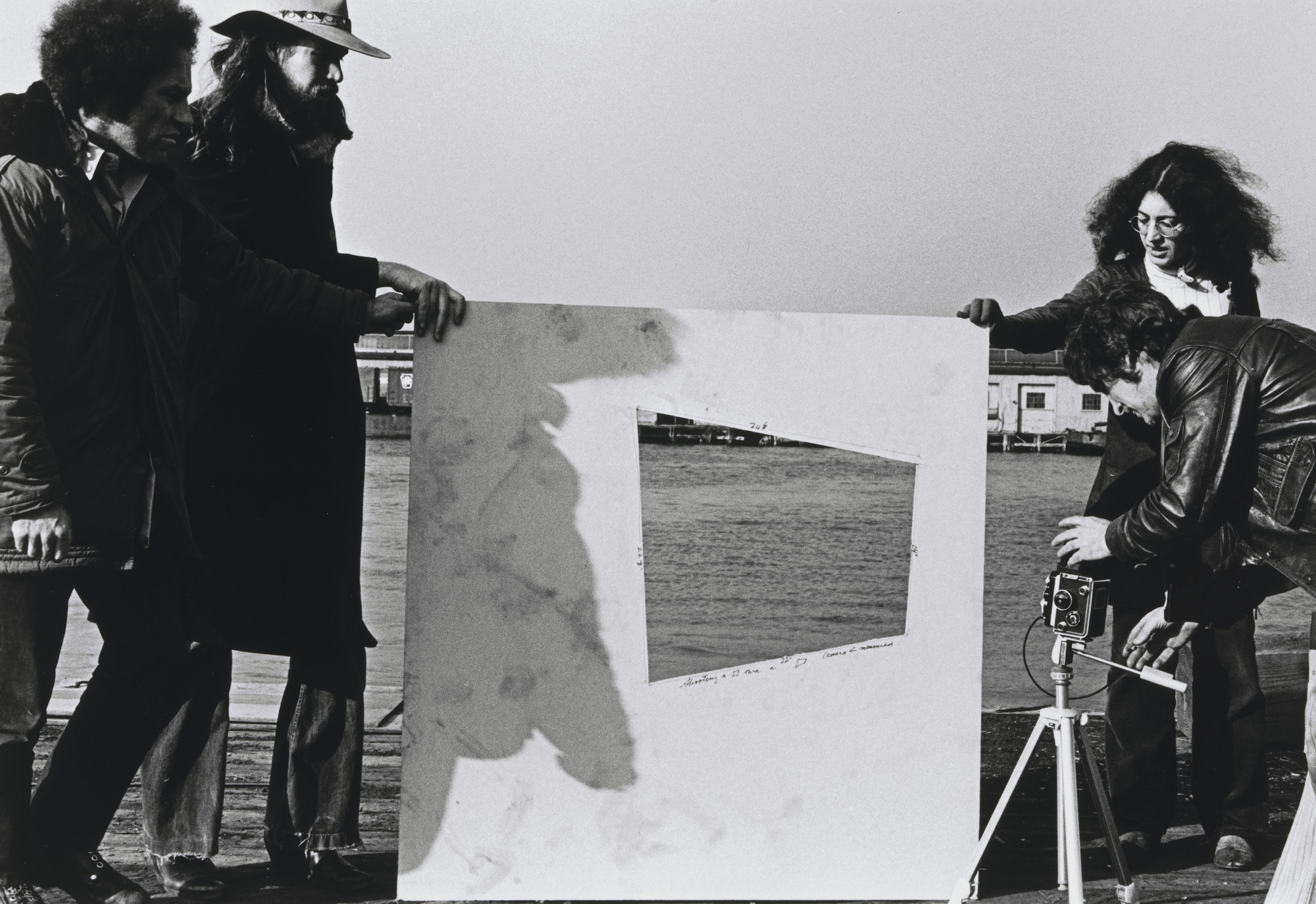 Richard Serra, Harry Shunk, János Kender. Shooting a Square through a ...