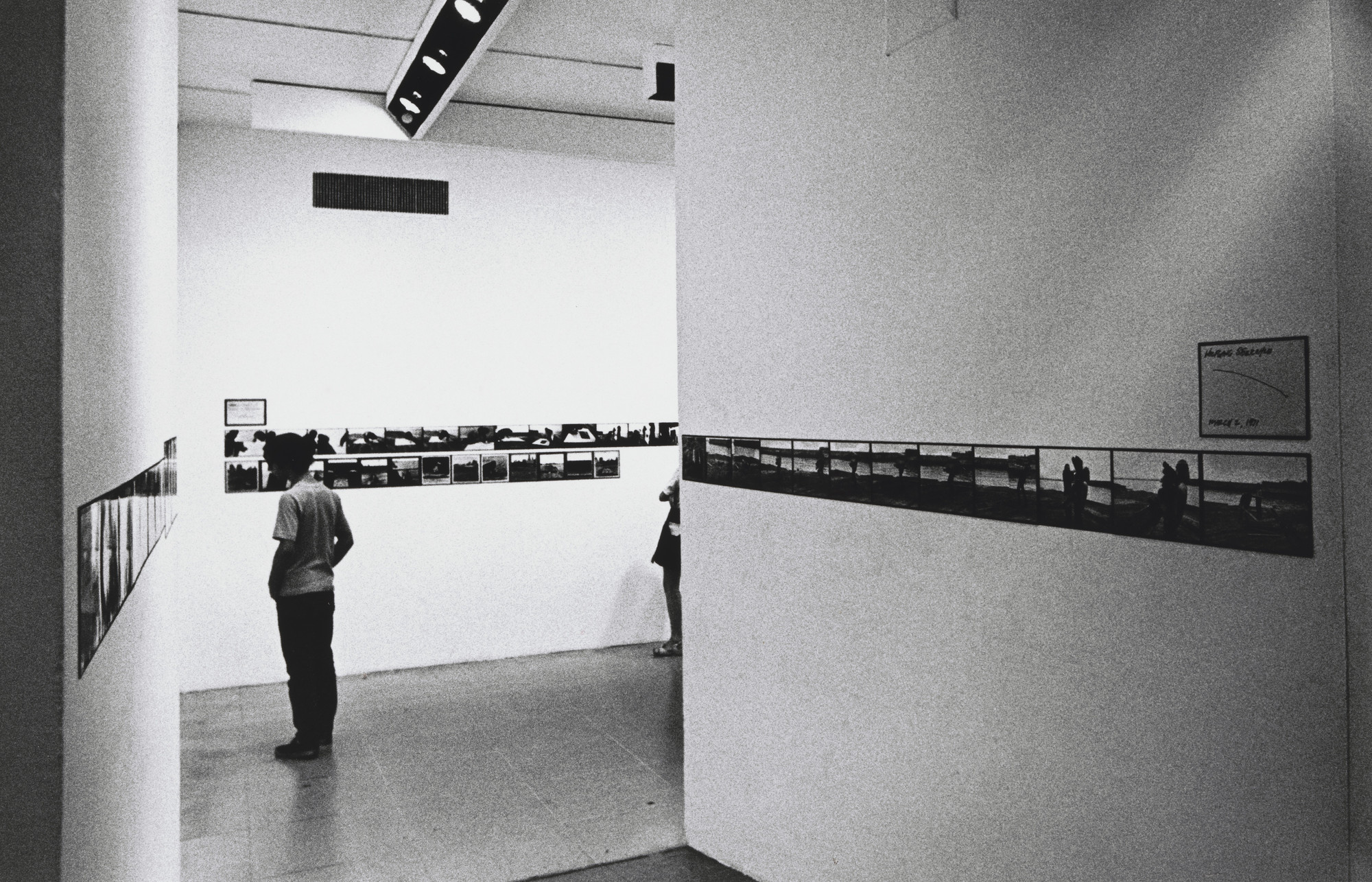 Harry Shunk, János Kender. Installation view of the exhibition ...
