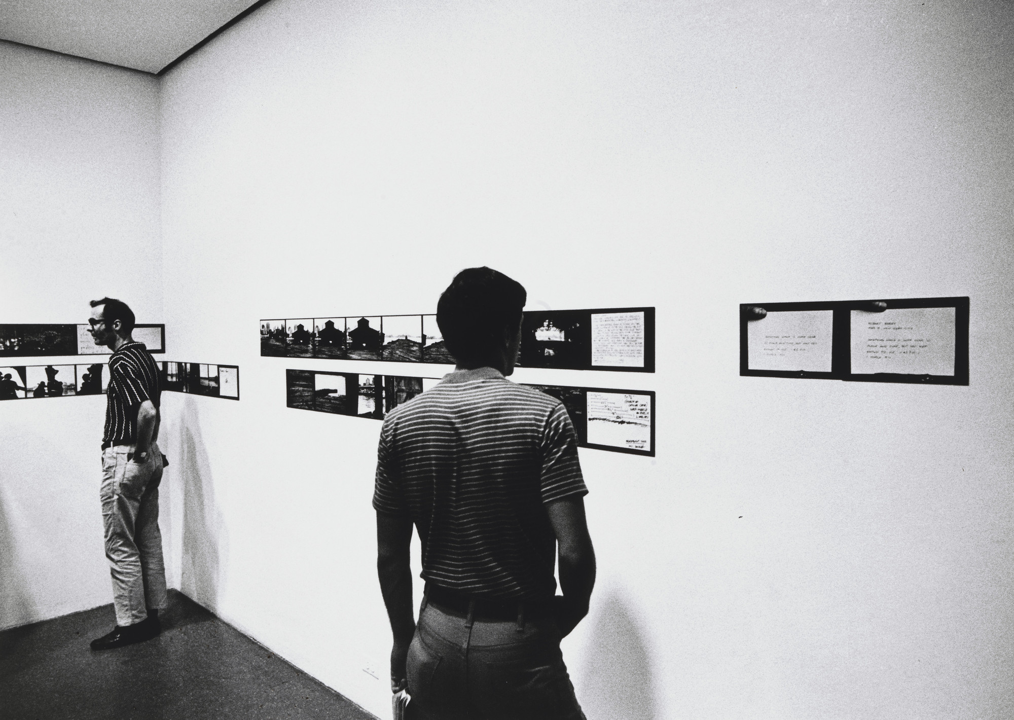 Harry Shunk, János Kender. Installation view of the exhibition ...