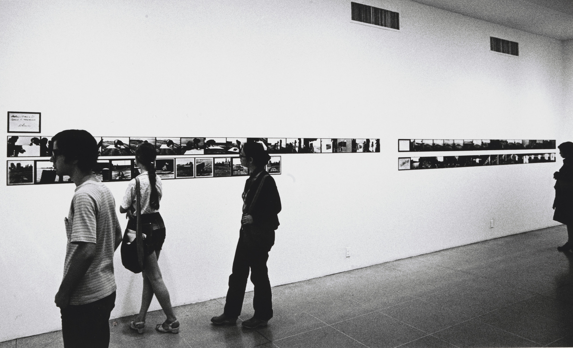 Harry Shunk, János Kender. Installation view of the exhibition ...