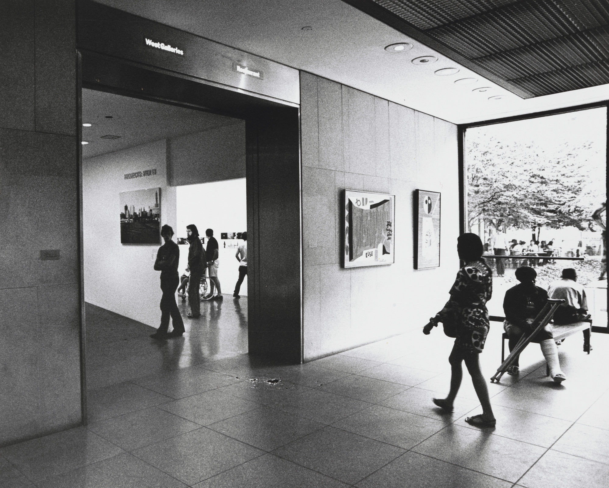 Harry Shunk, János Kender. Installation view of the exhibition ...