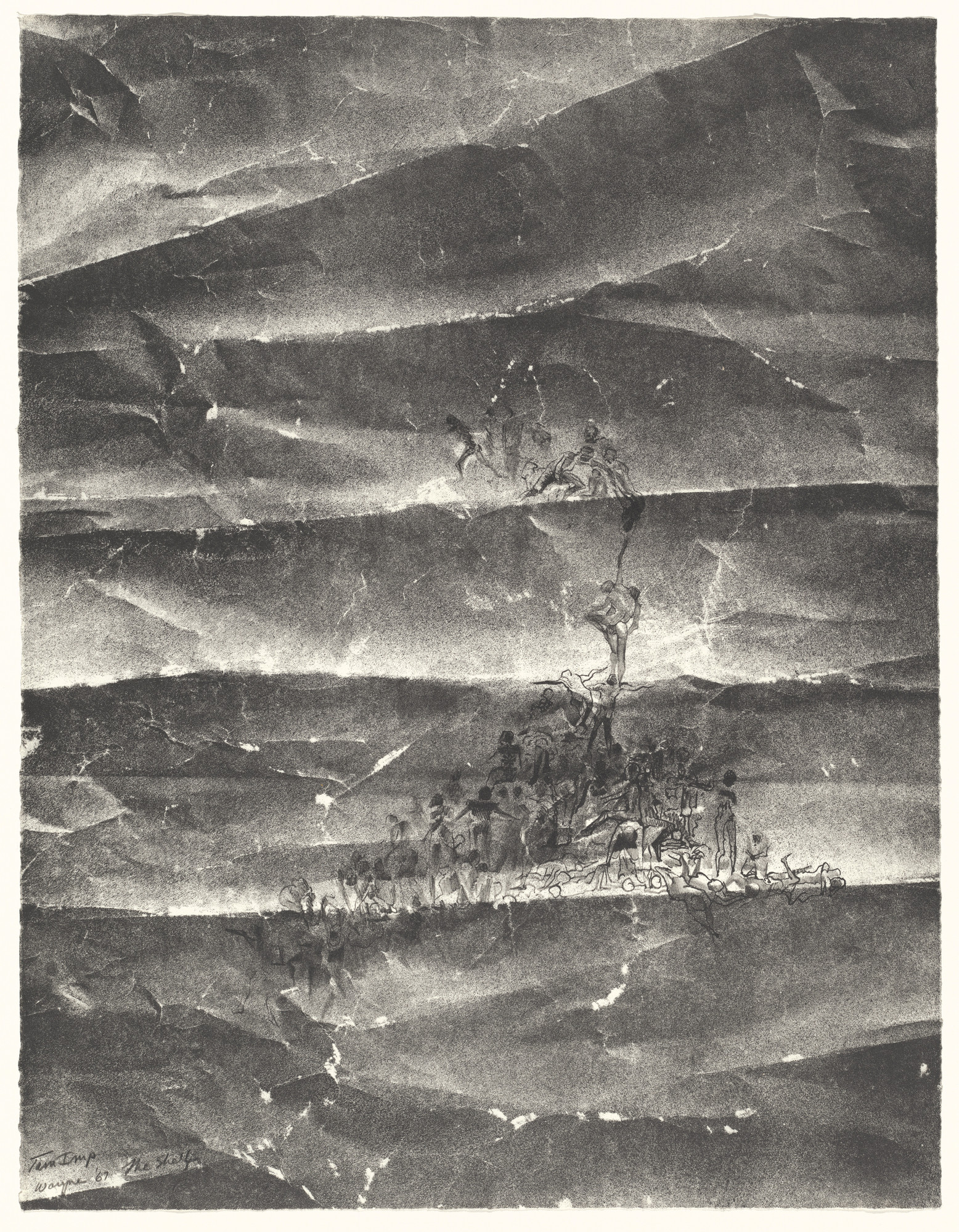 June Wayne. The Shelf. 1967 | MoMA