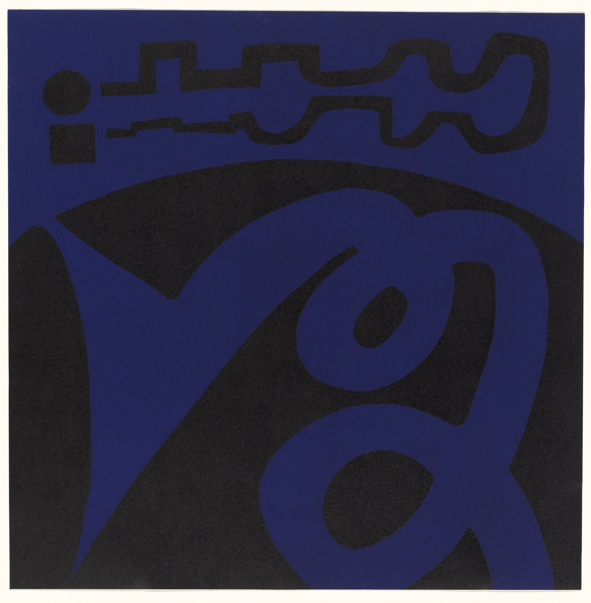 George Sugarman. Blue and Black. 1965 | MoMA