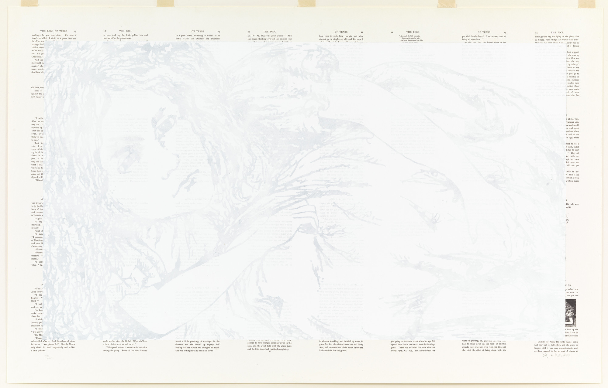 Tim Rollins, K.O.S. (Kids of Survival). White Alice. 1989 | MoMA