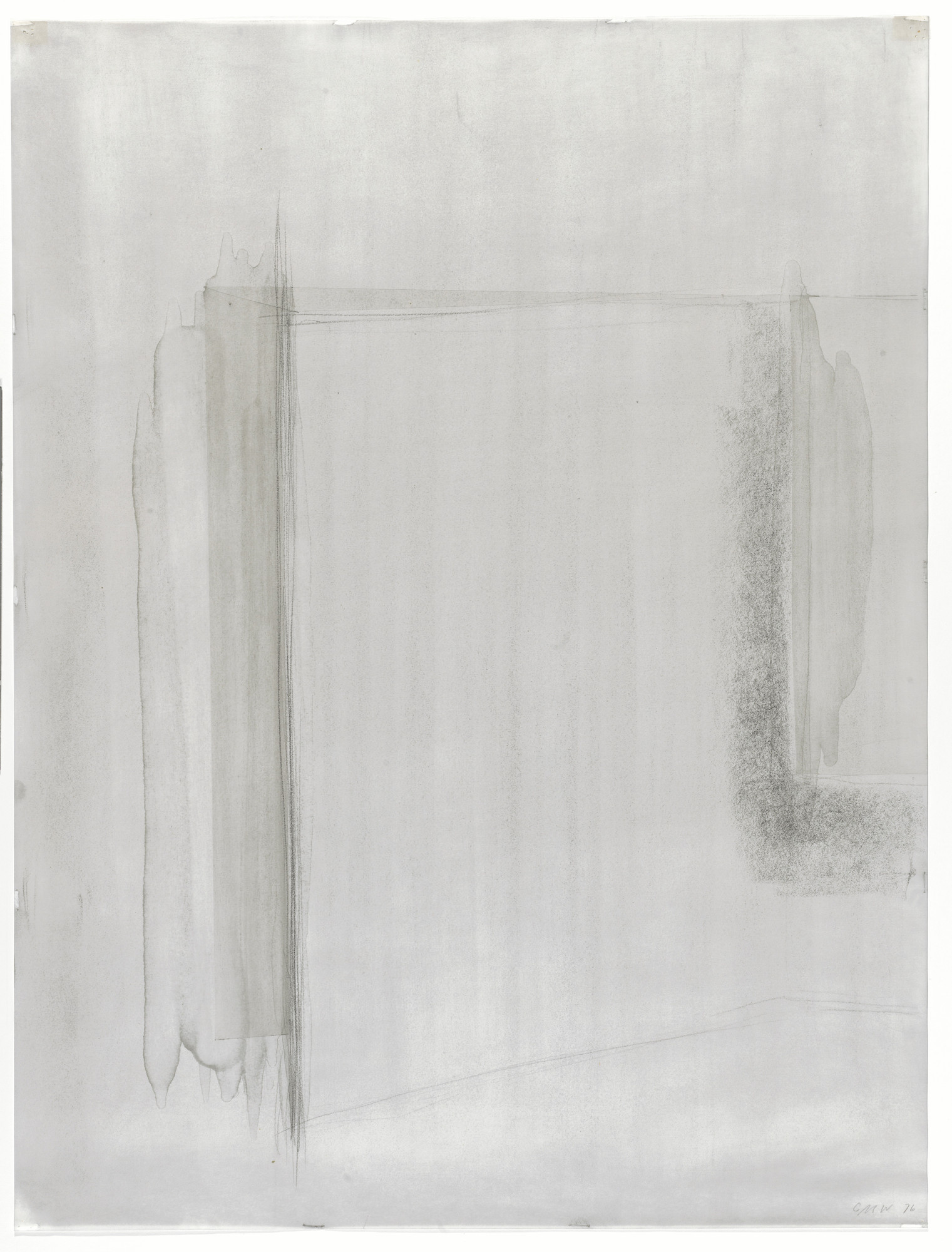 Christopher Wilmarth. Is-Was (Softly) Detail. 1976 | MoMA