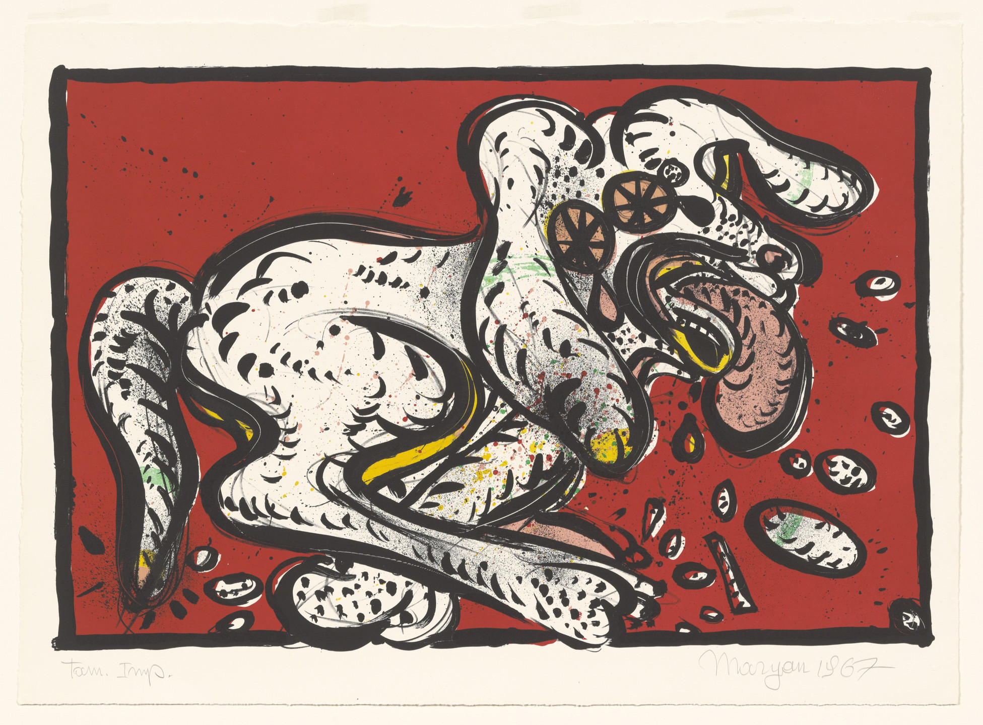 Maryan S. Maryan (Pinchas Burstein). Untitled. 1967 | MoMA