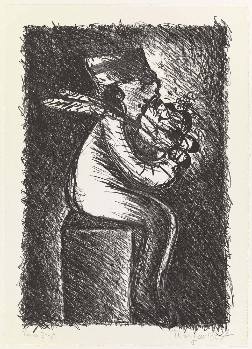 Maryan S. Maryan (Pinchas Burstein). Untitled. 1967 | MoMA