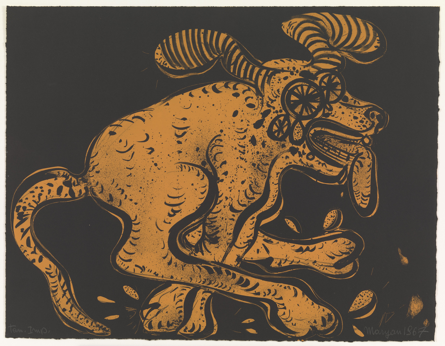 Maryan S. Maryan (Pinchas Burstein). Untitled. 1967 | MoMA