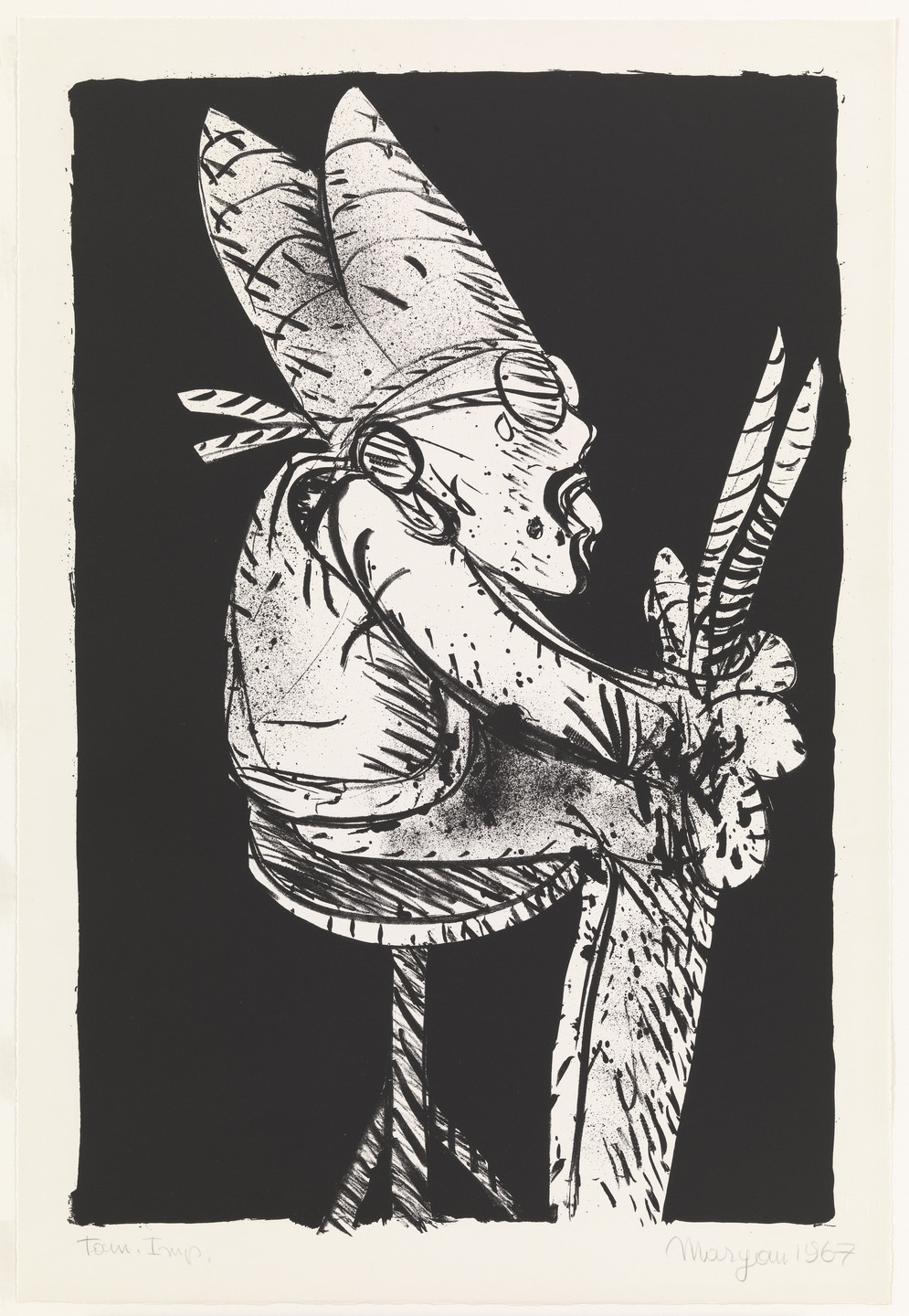 Maryan S. Maryan (Pinchas Burstein). Untitled. 1967 | MoMA