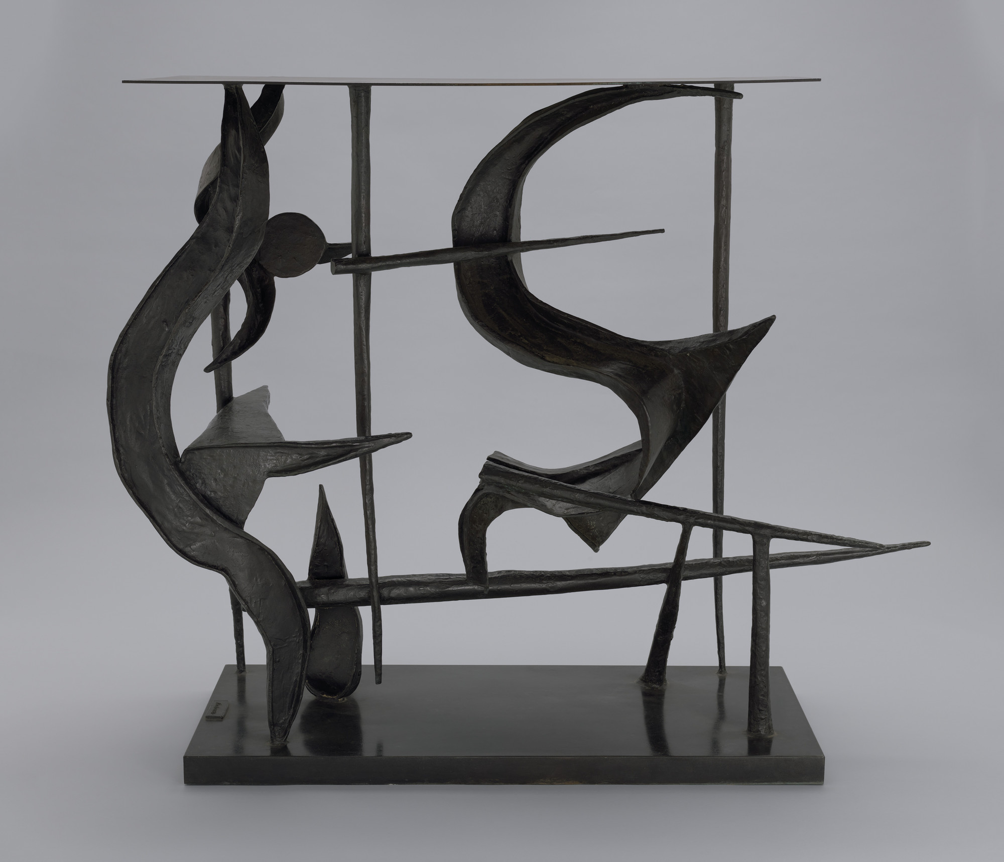 Herbert Ferber. Roof Sculpture with S Curve, II. 1954 (cast 1969) | MoMA