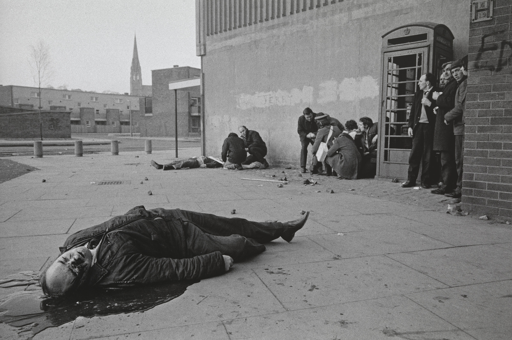 Gilles Peress. Bloody Sunday, Derry. 1972 | MoMA
