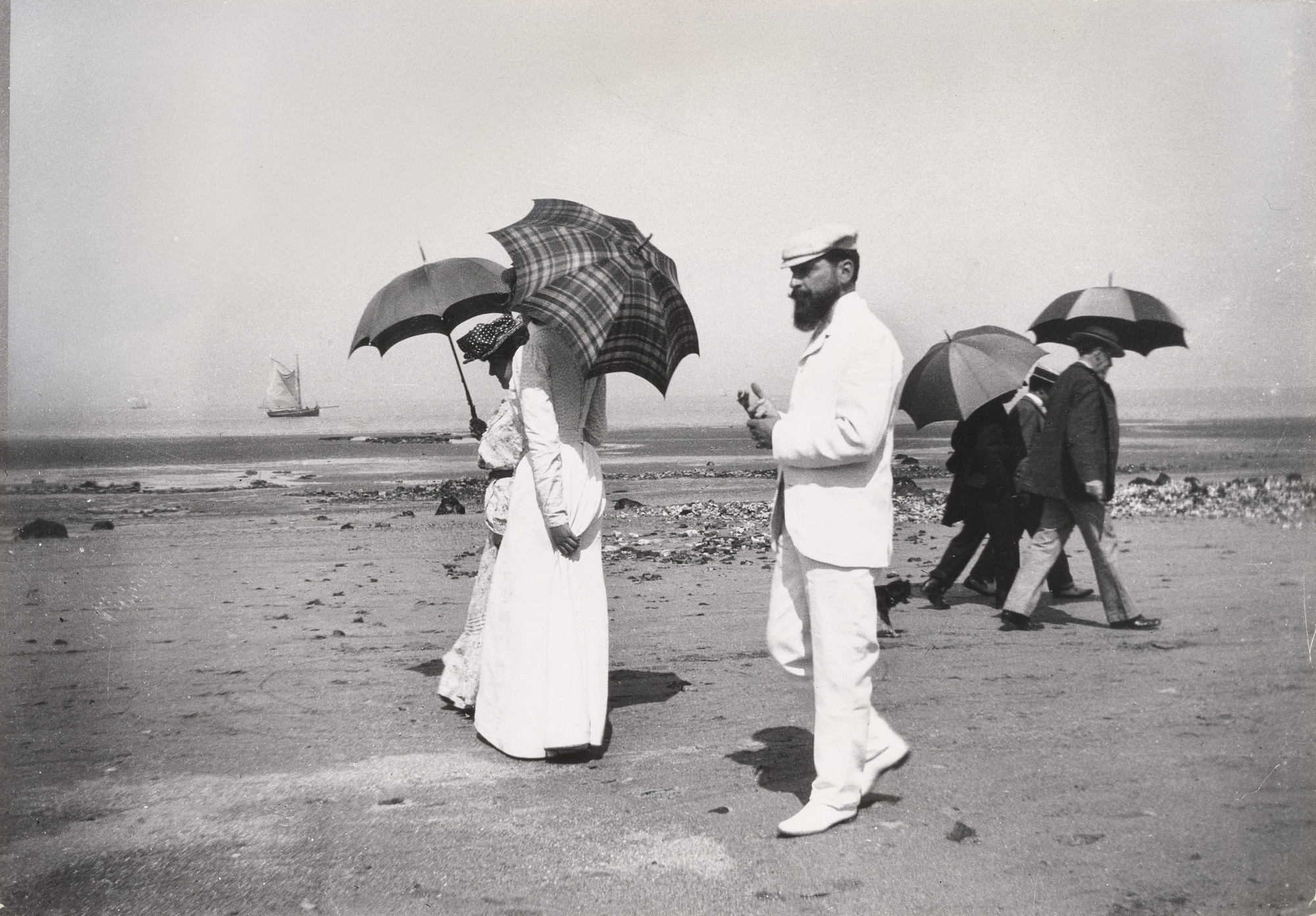 Jacques-Henri Lartigue. The Beach at Villerville. 1908 | MoMA