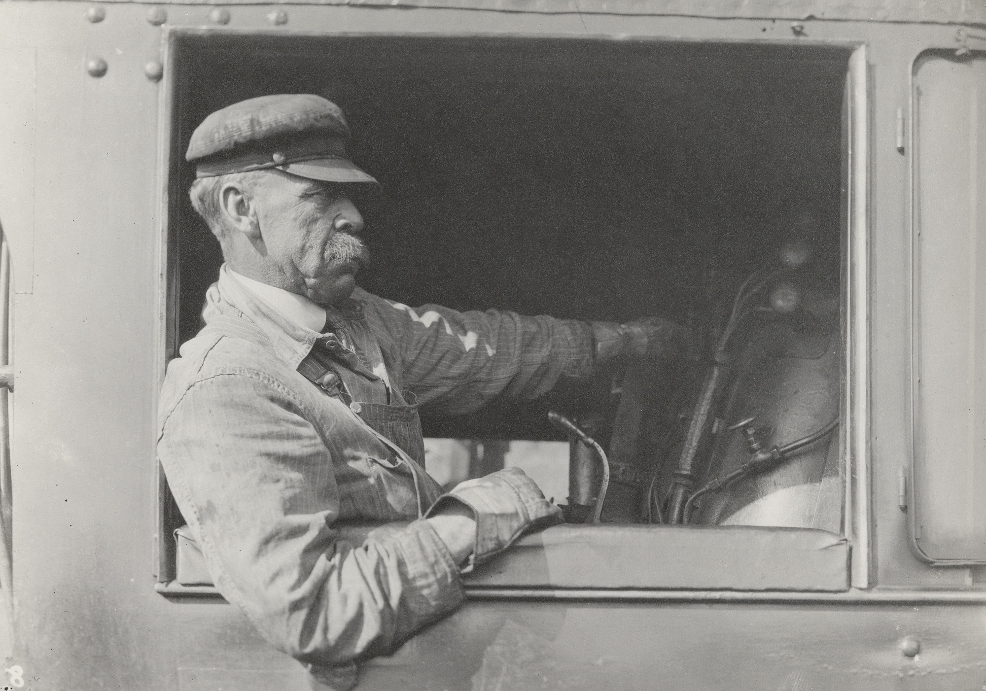 Lewis Wickes Hine. American Locomotice Engineer. 1930 | MoMA