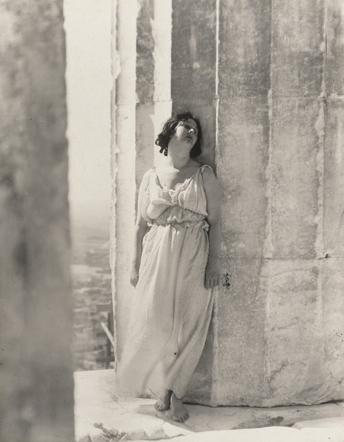 Edward Steichen. Isadora Duncan at the Parthenon. 1921 | MoMA