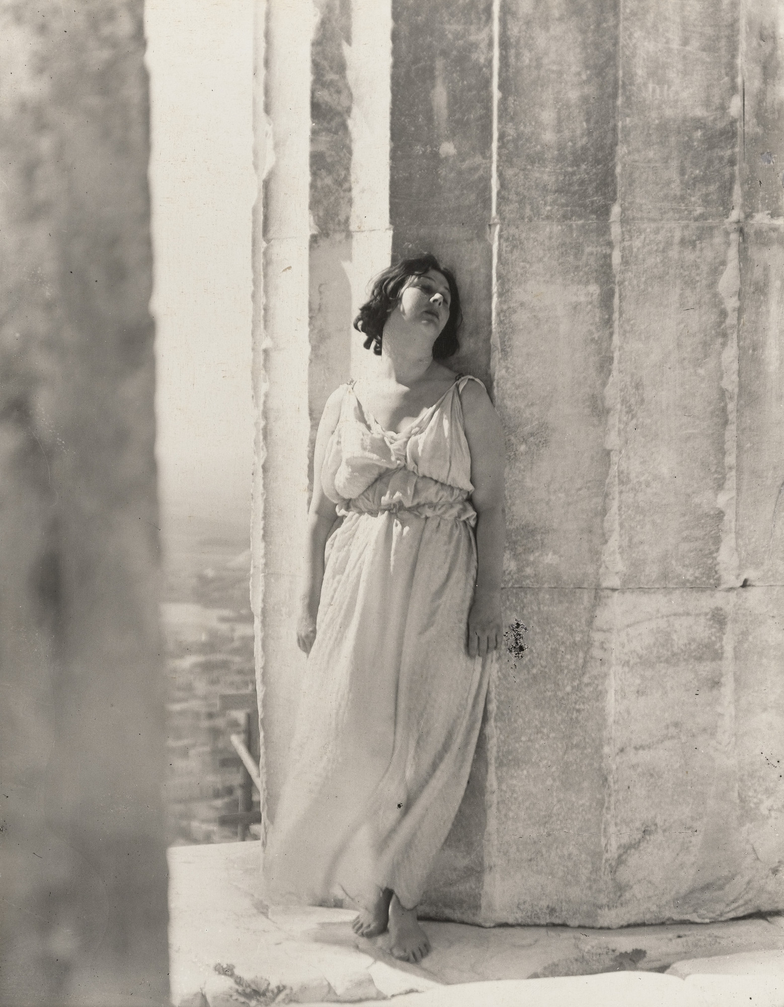Edward Steichen. Isadora Duncan at the Parthenon. 1921 | MoMA