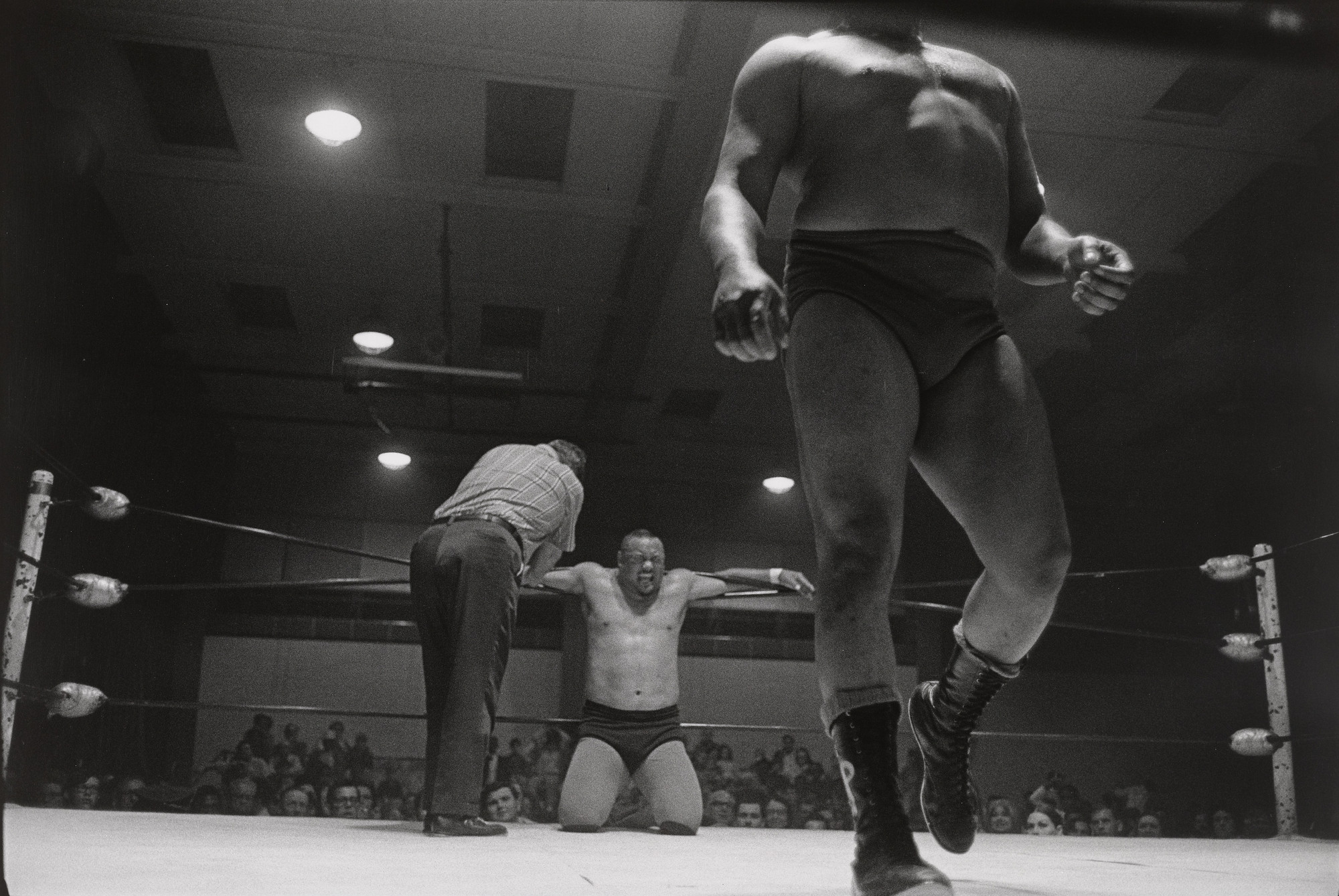 Geoff Winningham. Torn Tanaka vs Thunderbolt Patterson. 1971 | MoMA