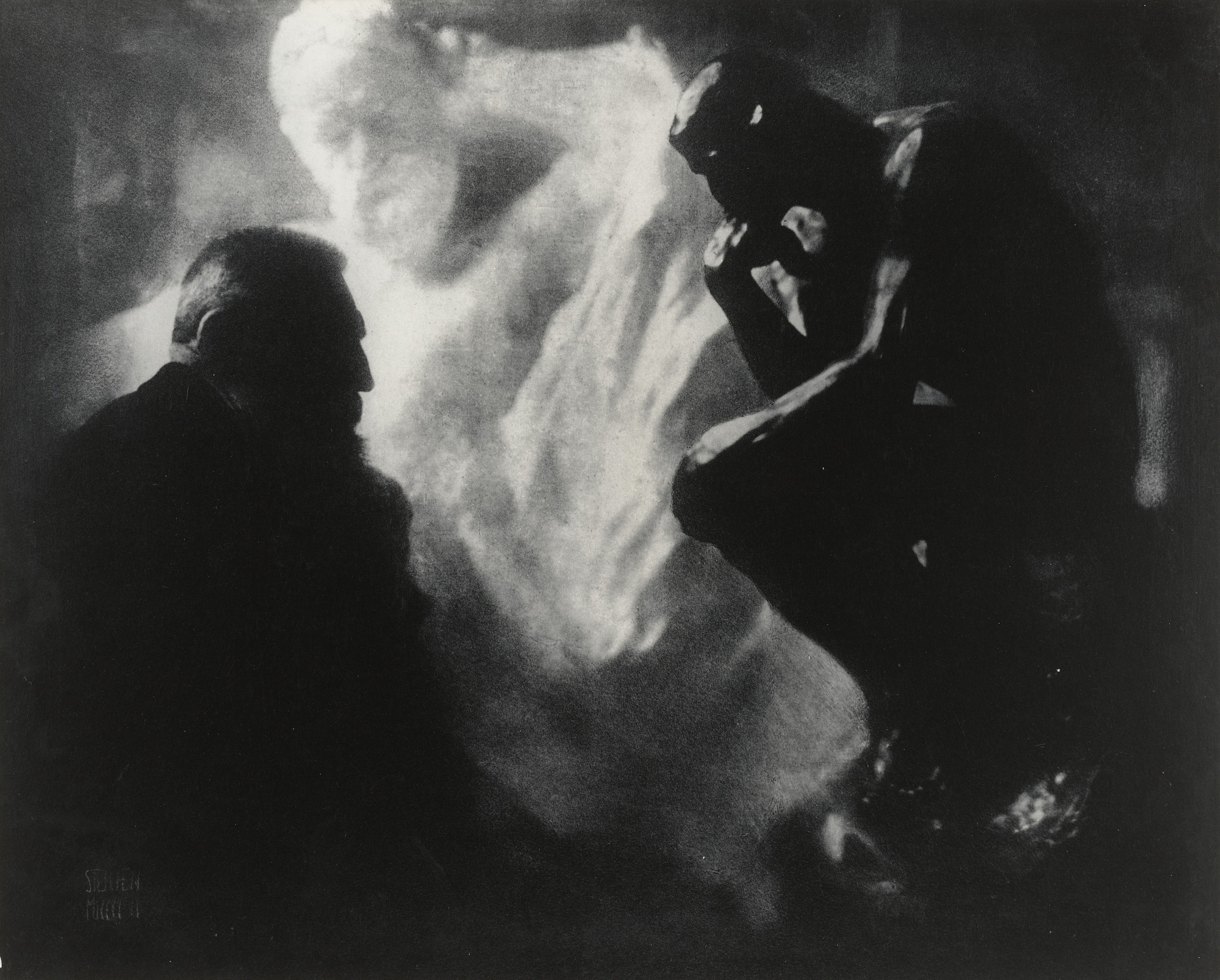 Edward Steichen. Rodin - Le Penseur. 1904 | MoMA