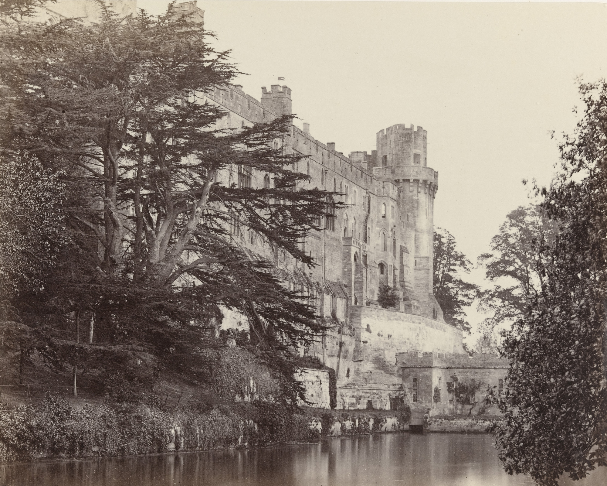 Francis Frith. Warwick Castle. c. 1860 | MoMA