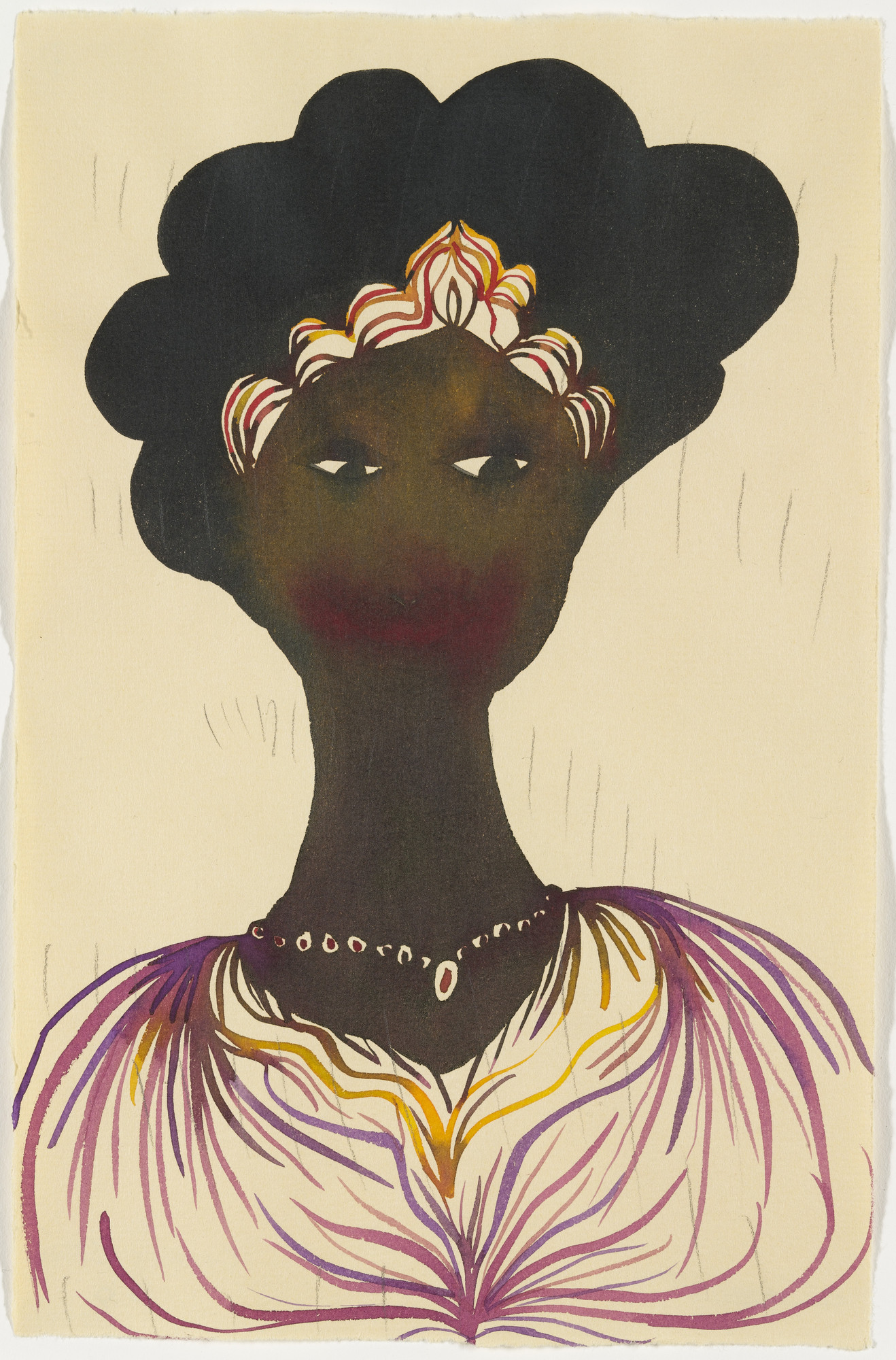 Chris Ofili. Untitled. 1998 | MoMA