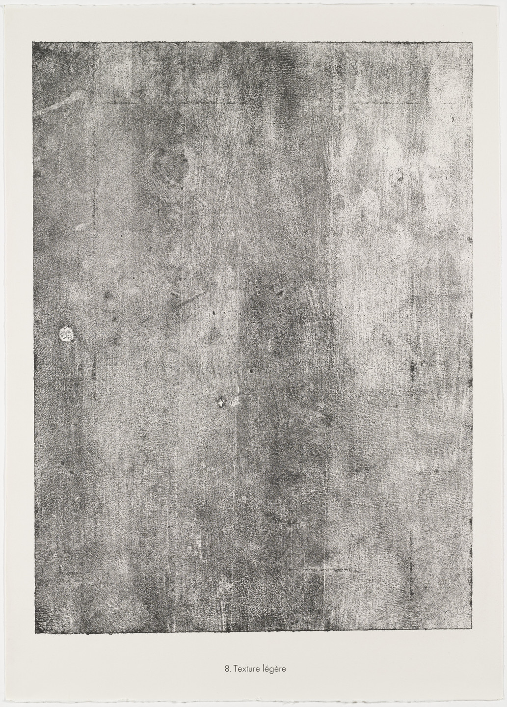 Jean Dubuffet. Fragile Texture (Texture légère) from the portfolio ...