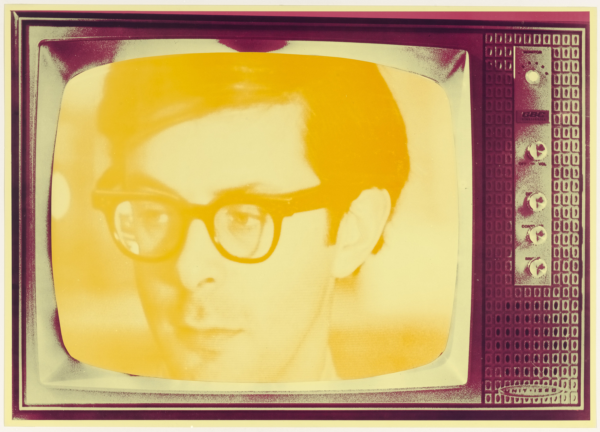 Les Levine. Untitled from Iris Print-out Portrait. 1969 | MoMA