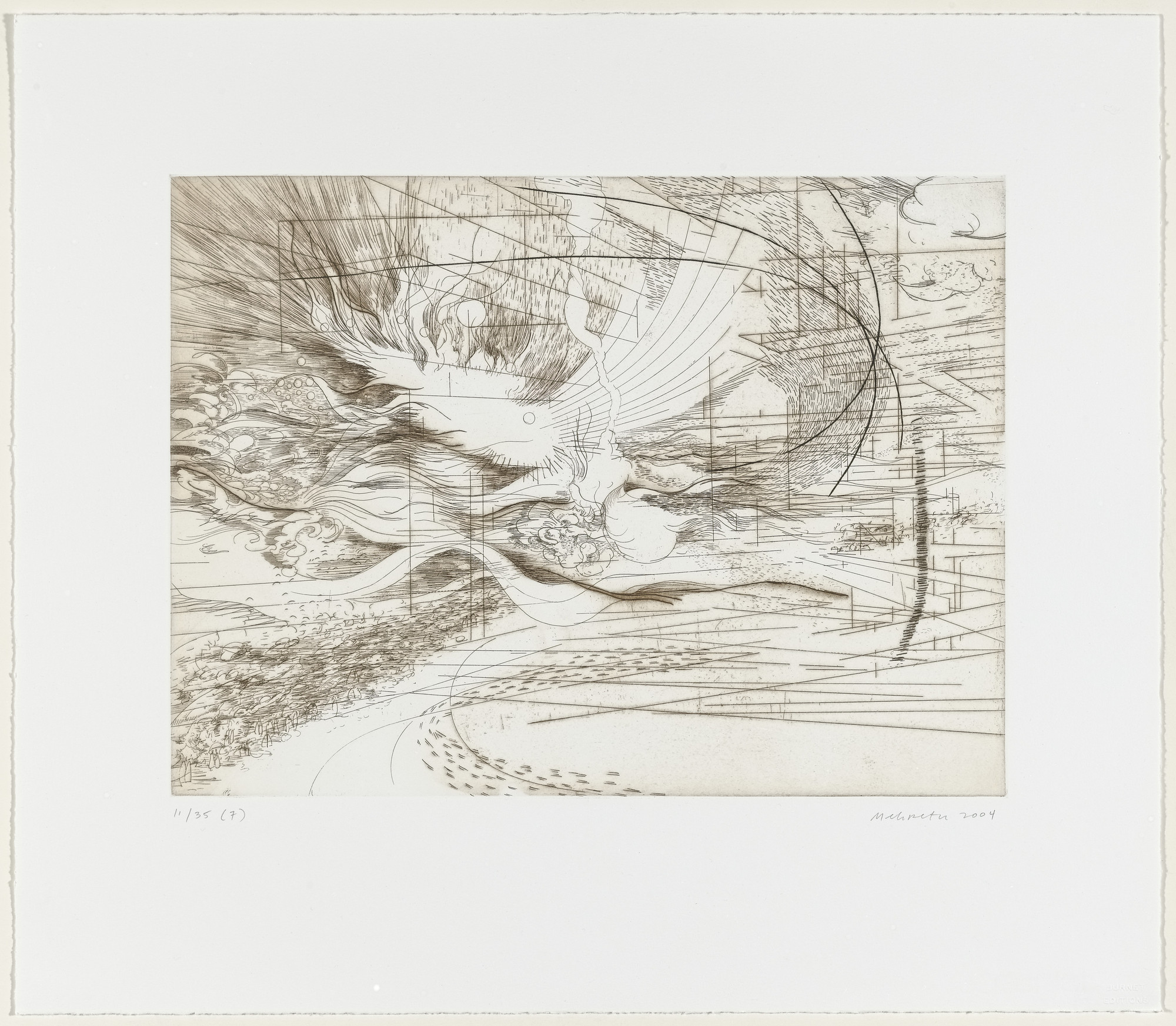 Julie Mehretu Drawing