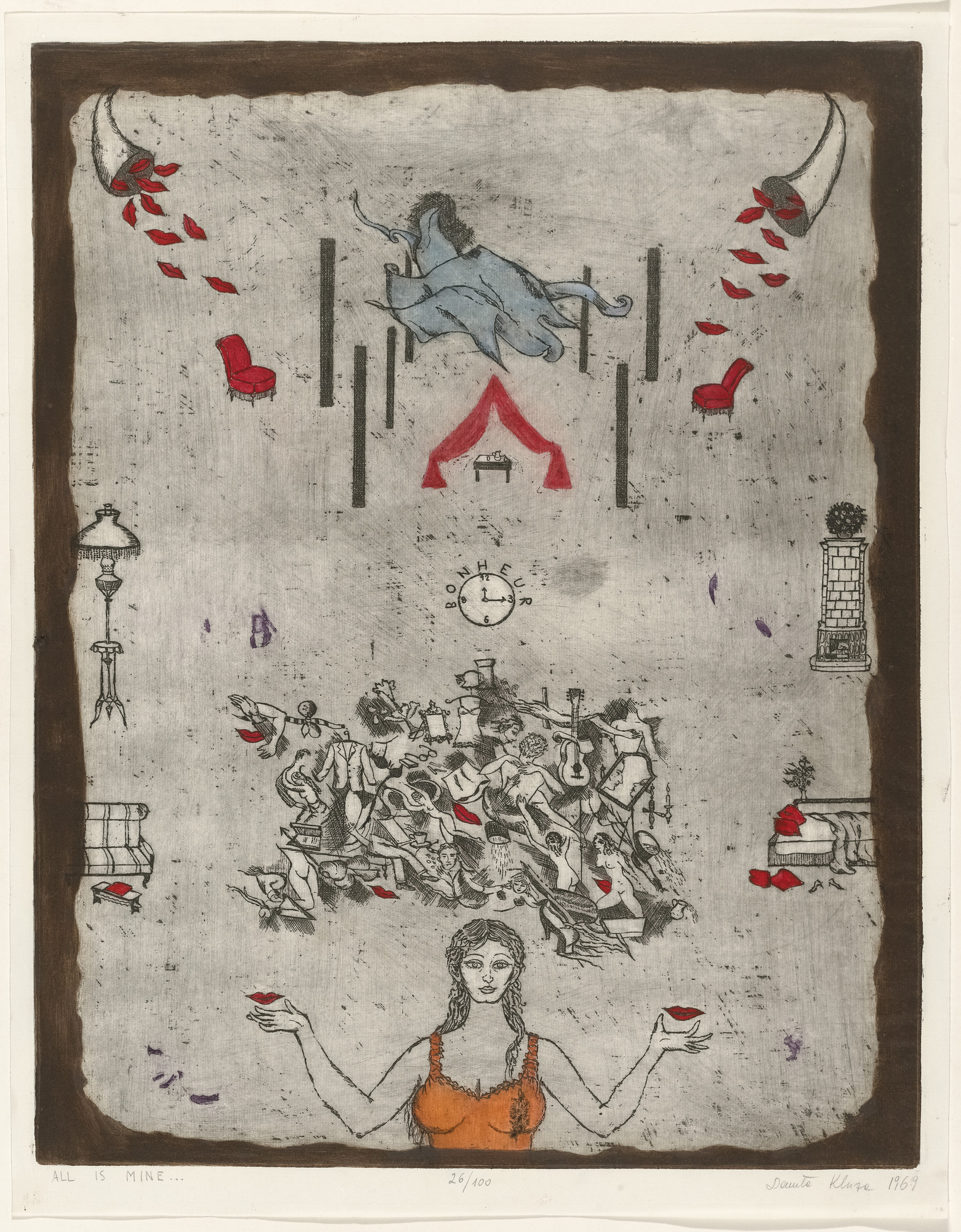 Danuta Leszczynska-Kluza. All Is Mine... from Eastern European Prints ...