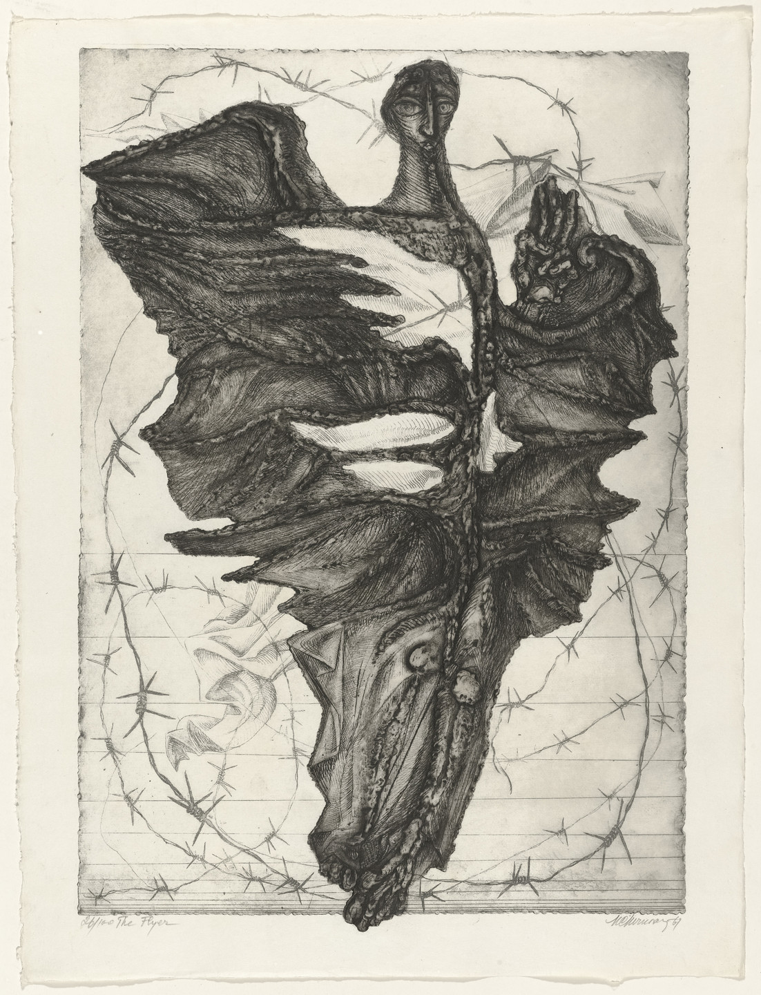 Marcel Chirnoaga. The Flyer from Eastern European Prints. 1969 ...