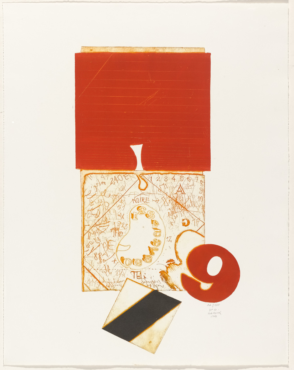 Janez Bernik. No. 9 from Eastern European Prints. 1968, published 1970 ...