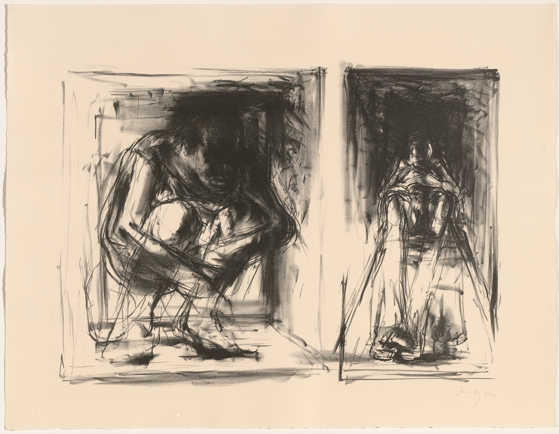 Michael Mazur. Modules of Madness II from Images from a Locked Ward ...