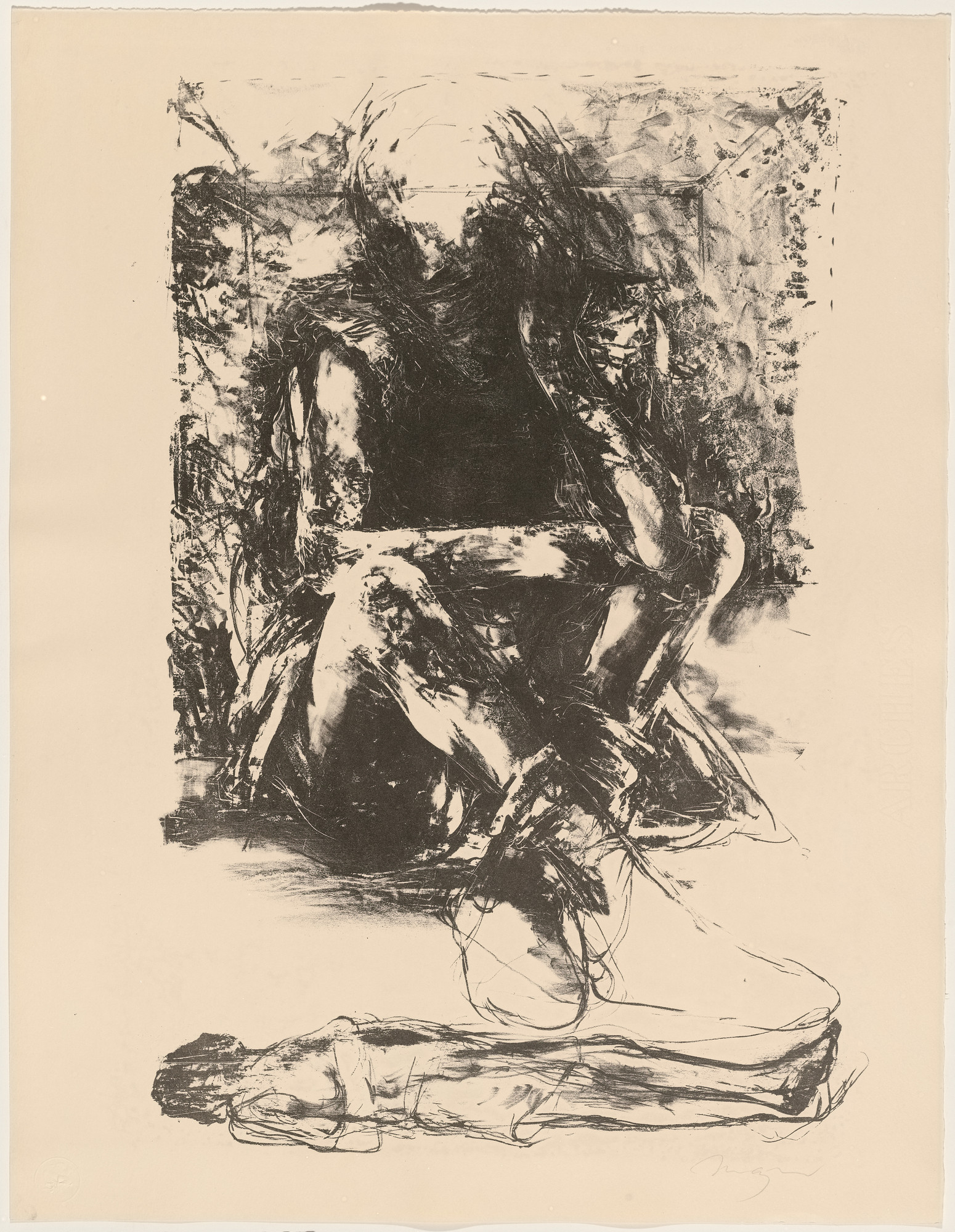 Michael Mazur. Companions from Images from a Locked Ward. 1963–65 ...