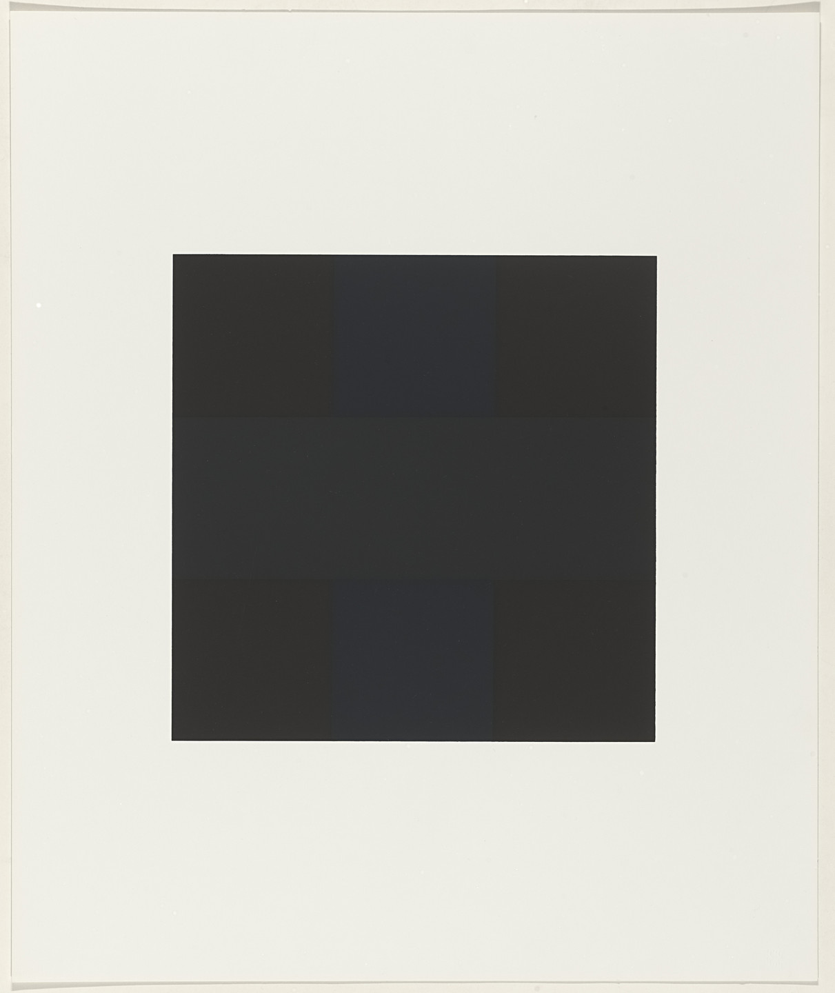 Ad Reinhardt. Untitled from X + X (Ten Works by Ten Painters). 1964 | MoMA