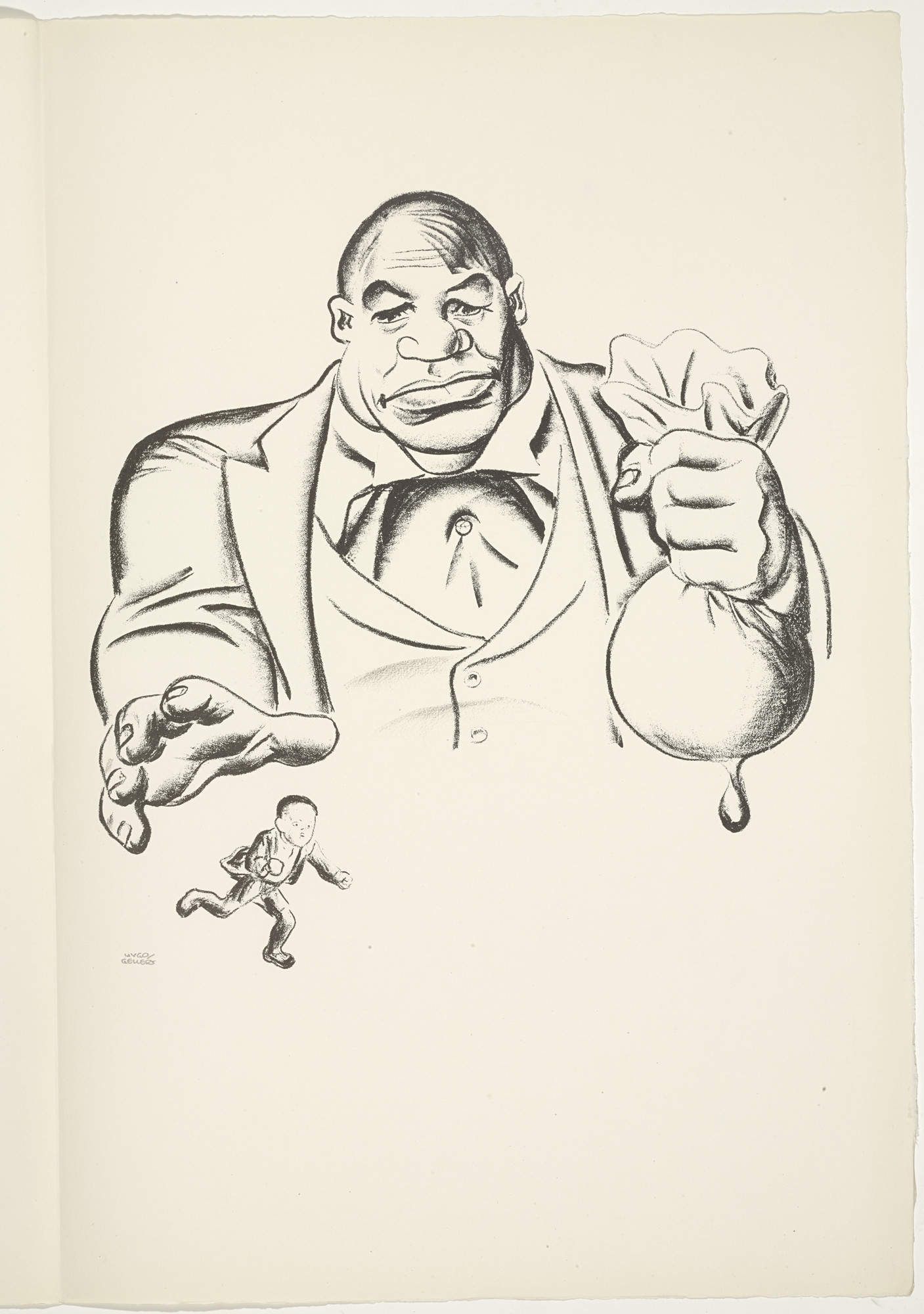 Hugo Gellert. Plate (folio 40) from 'Capital' in Pictures. 1933 | MoMA