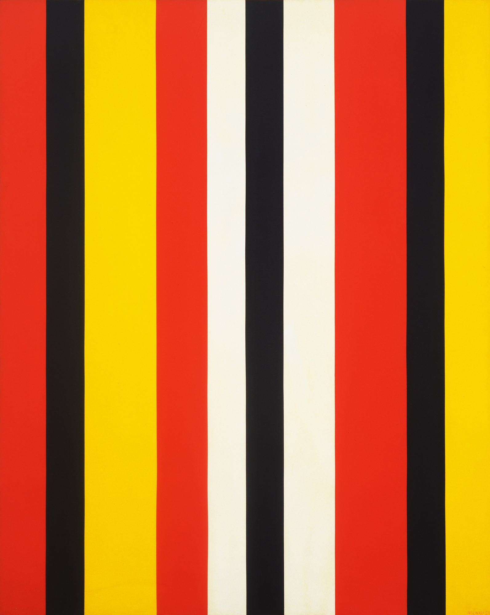 Guido Molinari. Yellow Asymmetry. 1959 | MoMA