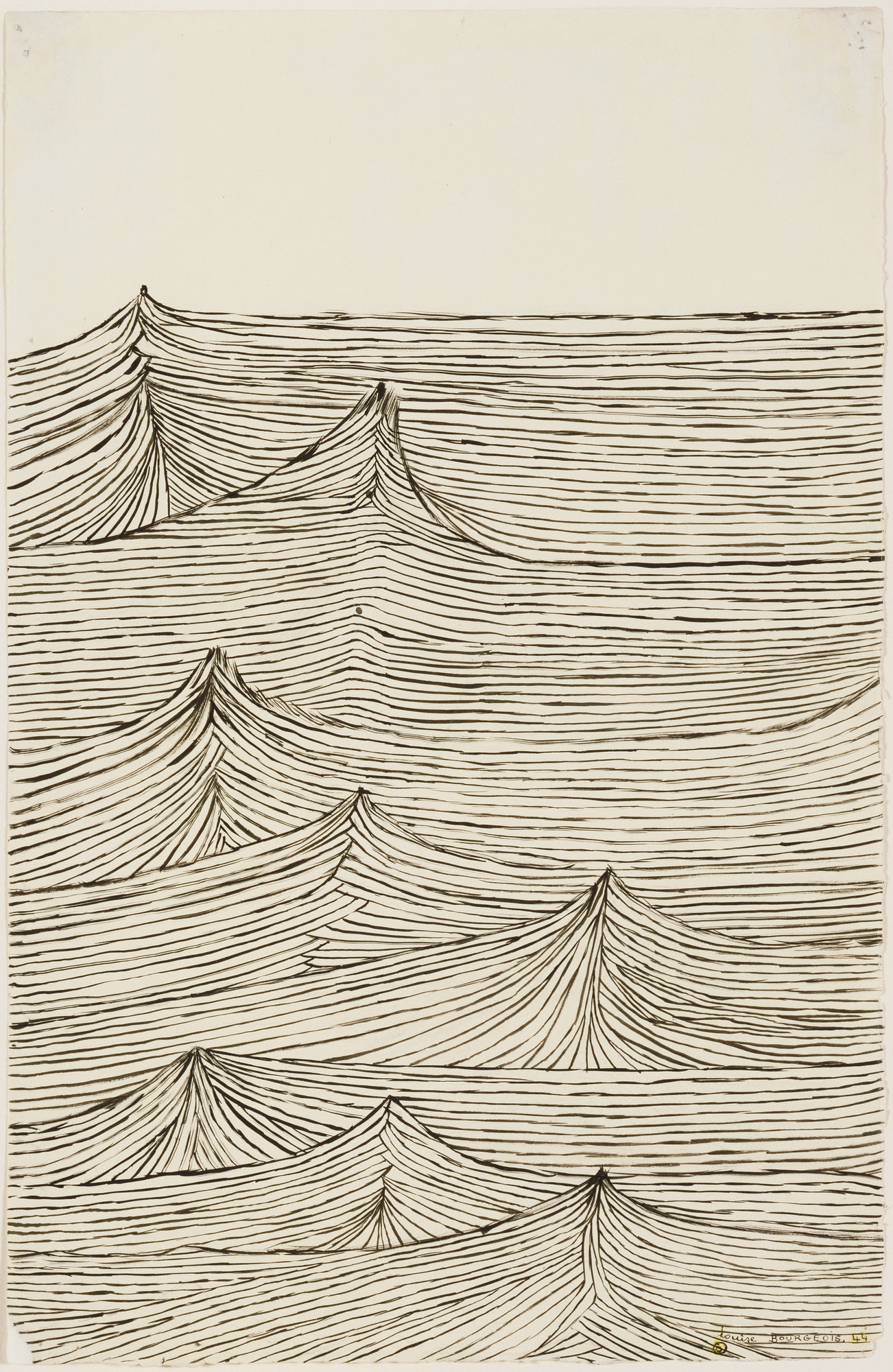 Louise Bourgeois. Throbbing Pulse. 1944 | MoMA