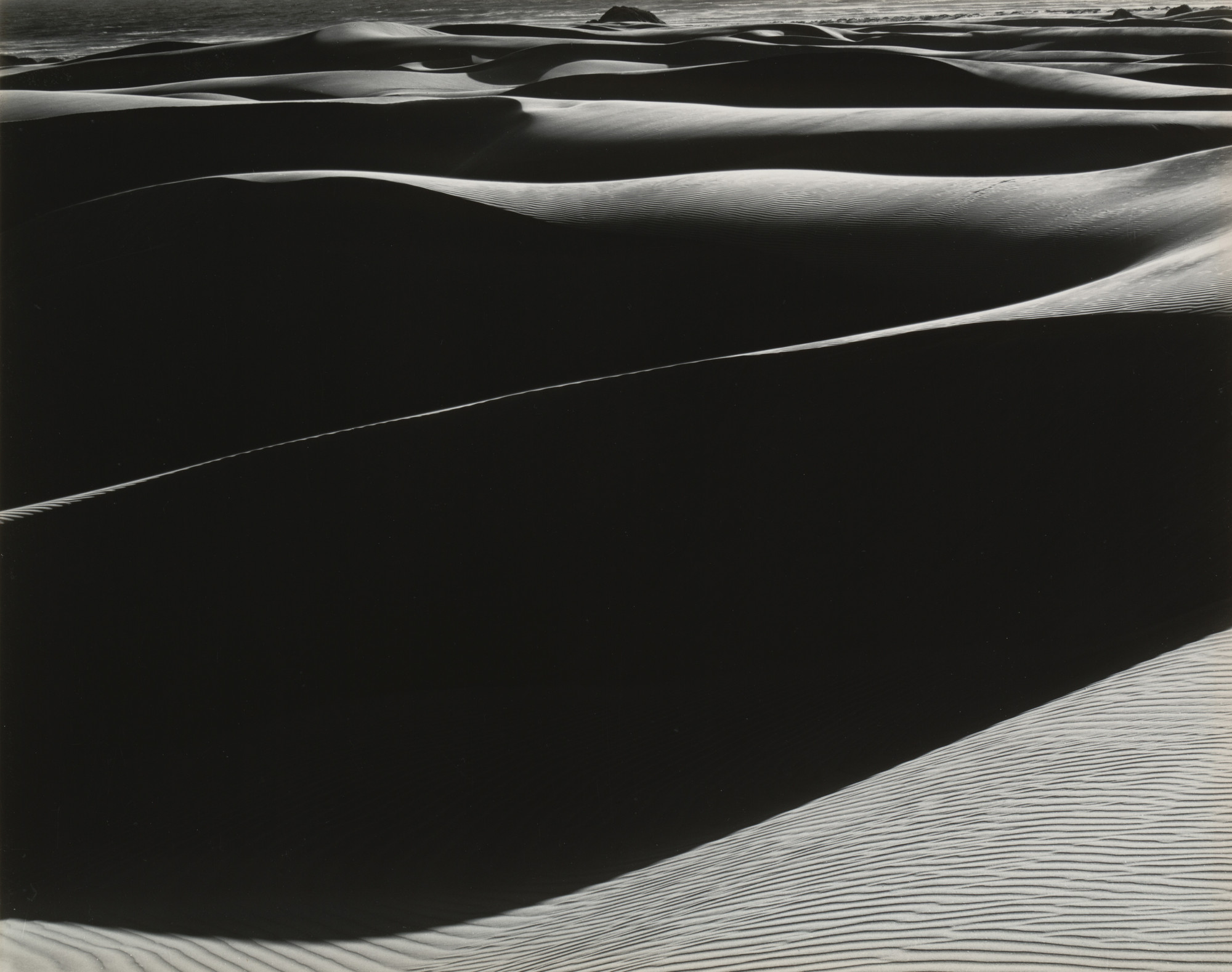 Edward Weston. Dunes, Oceano. 1936 | MoMA