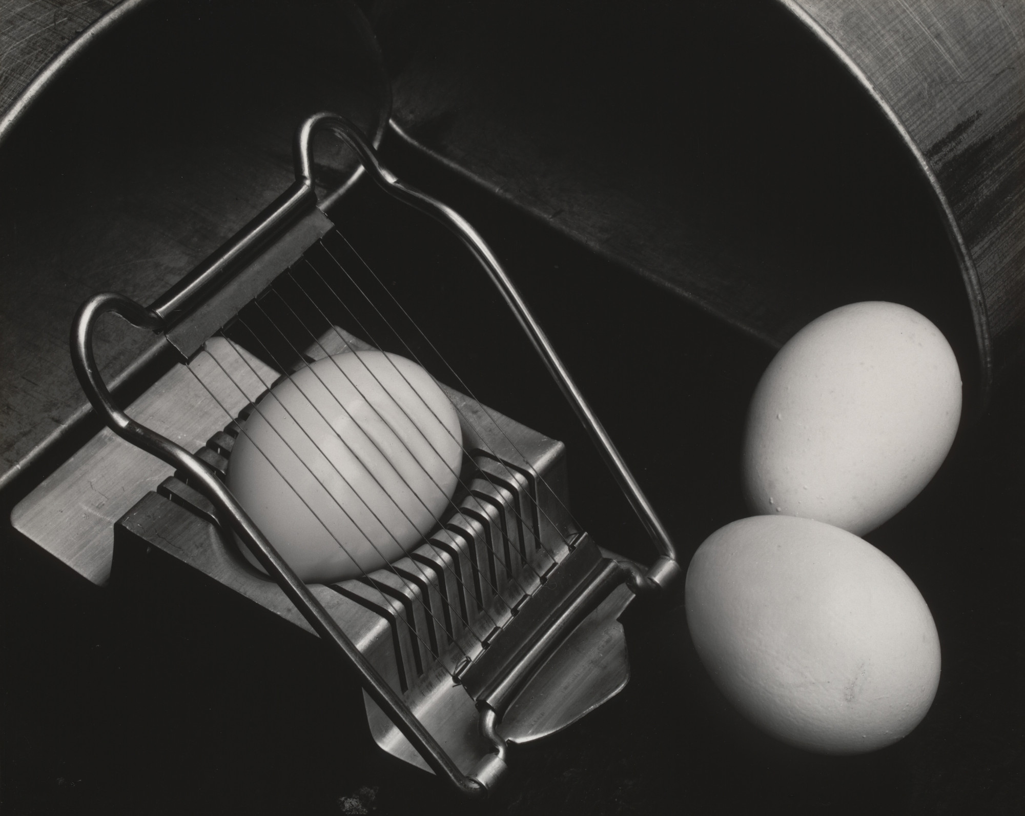 Edward Weston. Eggs and Slicer. 1930 | MoMA
