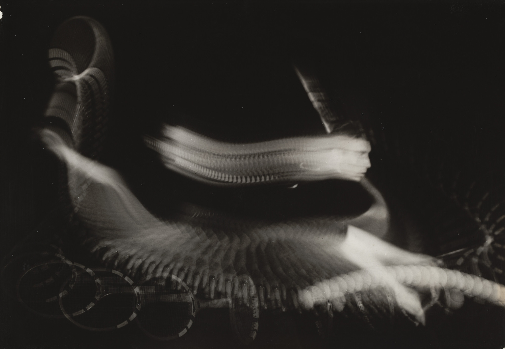 Harold Eugene Edgerton. Swirls and Eddies of a Tennis Stroke. 1939 | MoMA