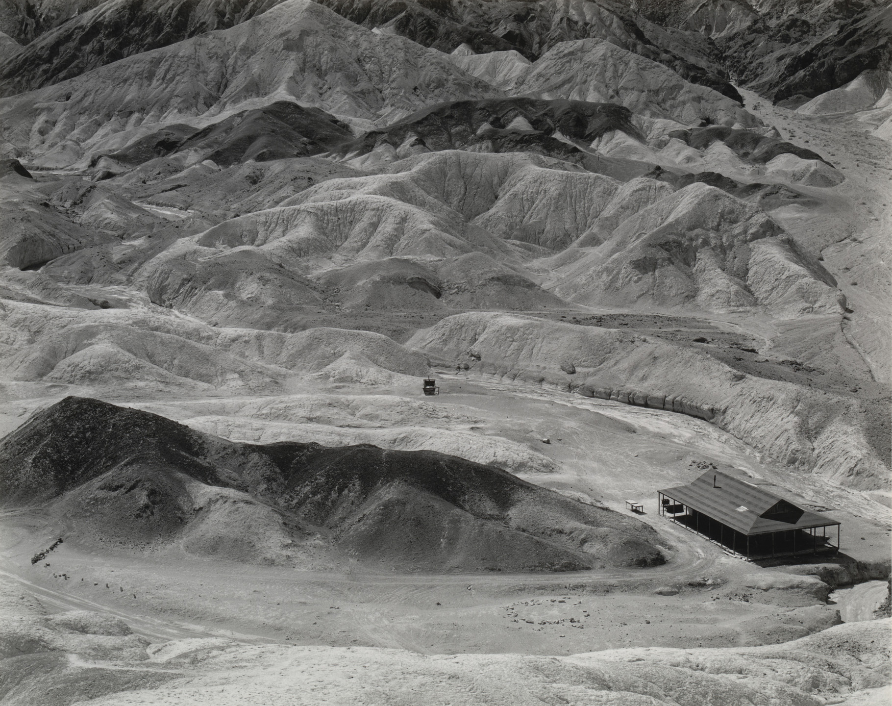 Edward Weston. Old Bunk House, Twenty Mule Team Canyon, Death Valley ...