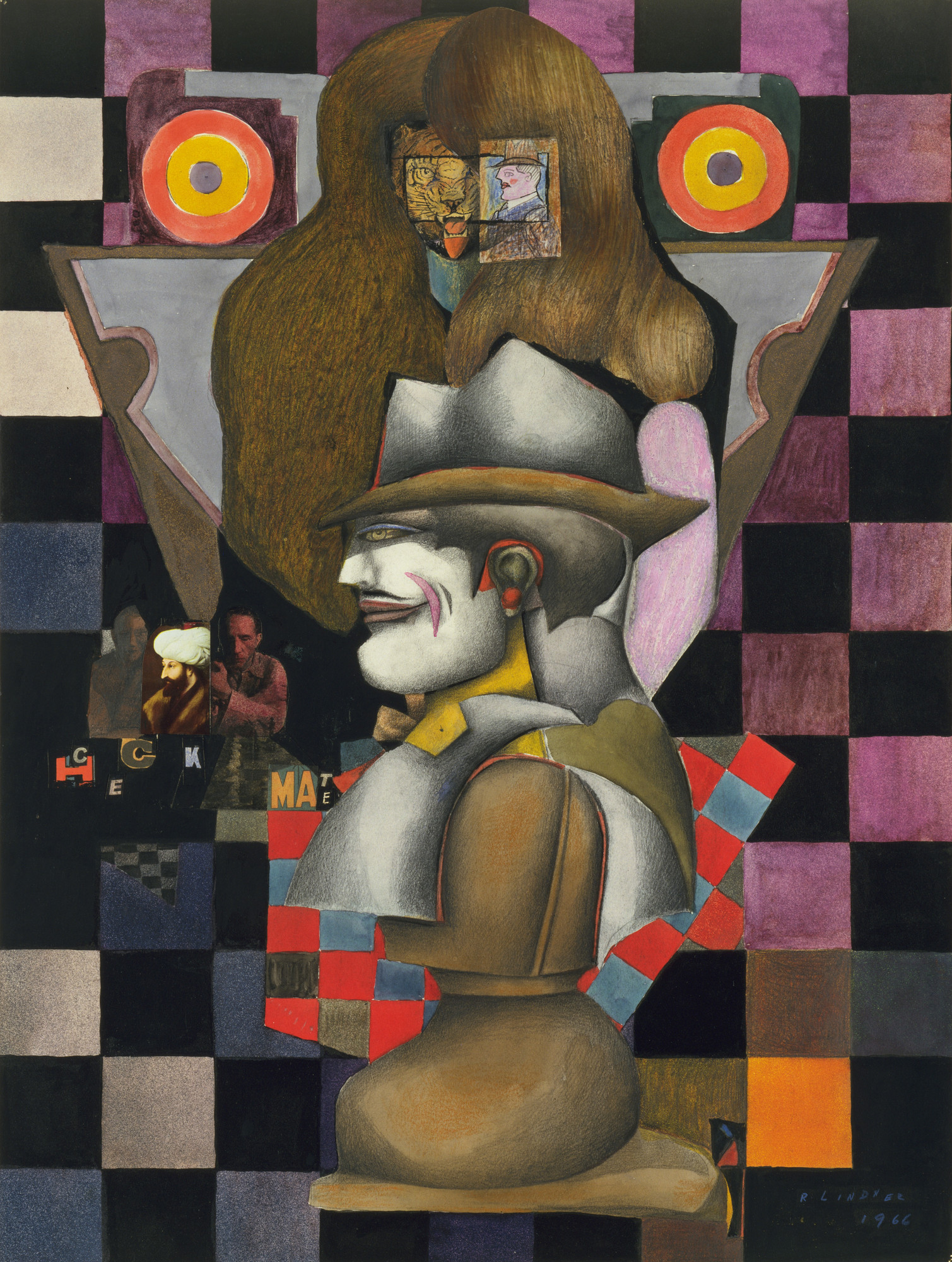 Richard Lindner. Checkmate. 1966 | MoMA