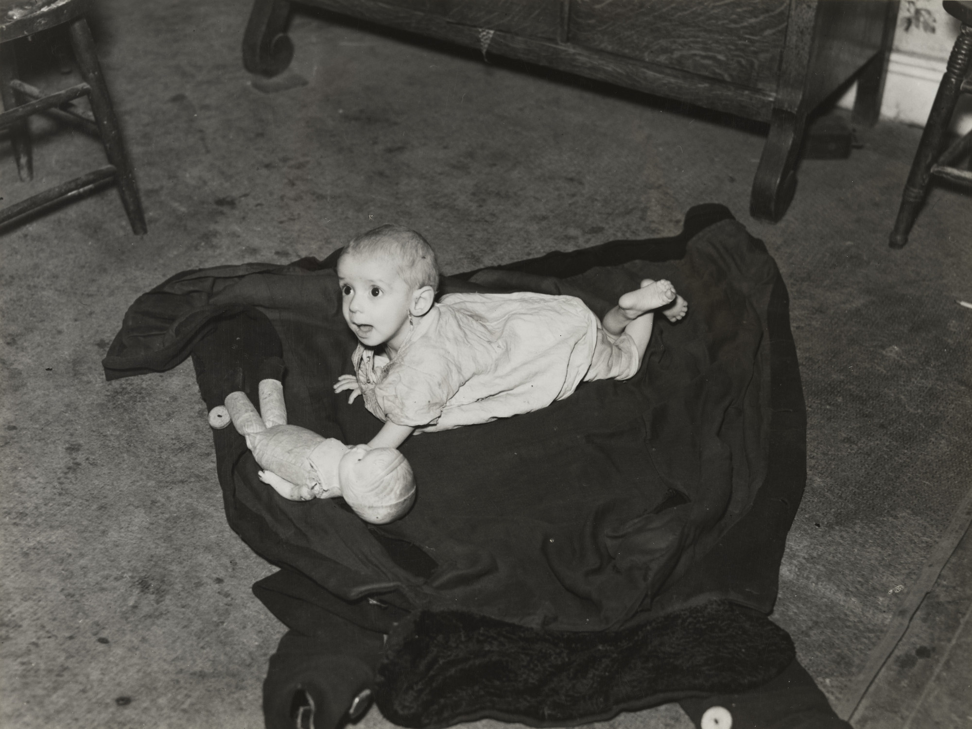 Arthur Rothstein. Baby of Ralph Wallace, Farmer, Oswego County, New ...