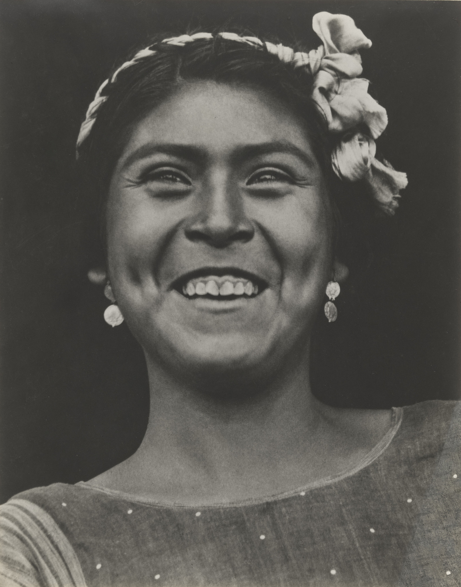 Tina Modotti. Tehuantepec Woman Smiling. c. 1929 | MoMA