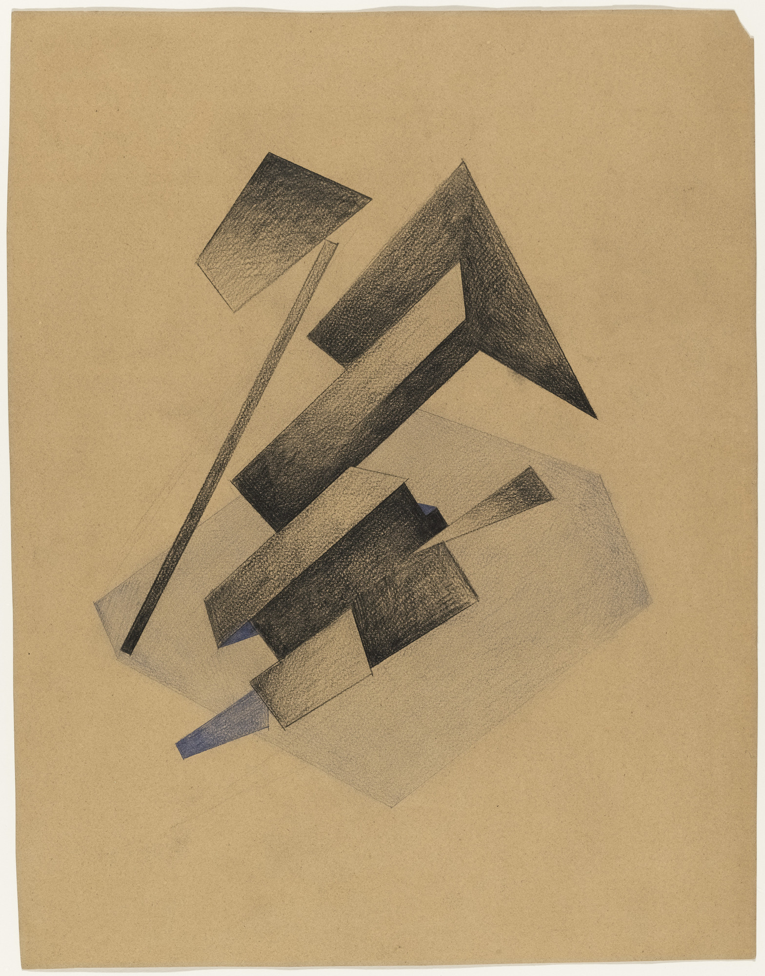 Olga Rozanova. Abstract Composition. 1916 | MoMA