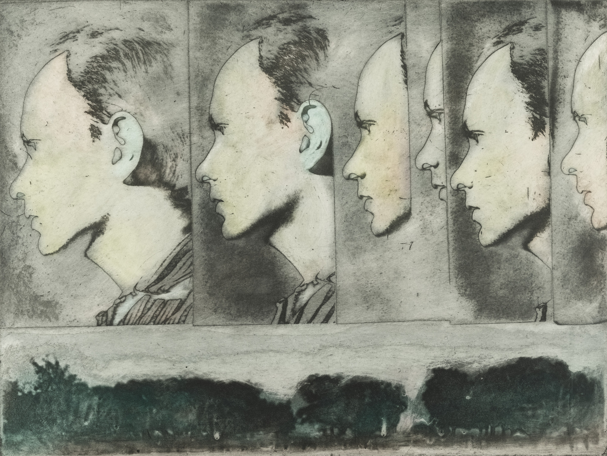 Keith Smith. Figure in Landscape. 1966 | MoMA