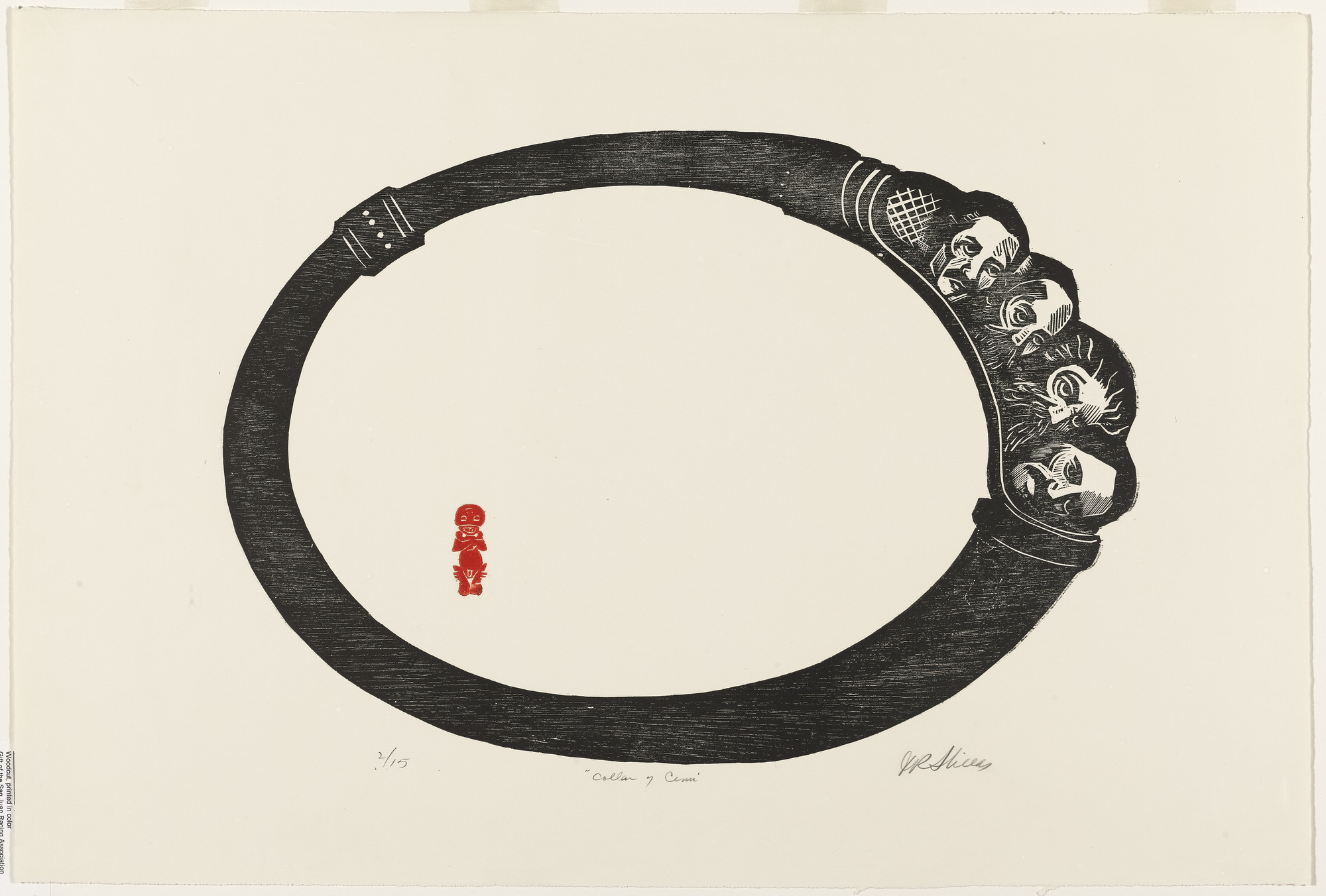 José R. Alicea. Collar y Cemí. c. 1962-66 | MoMA