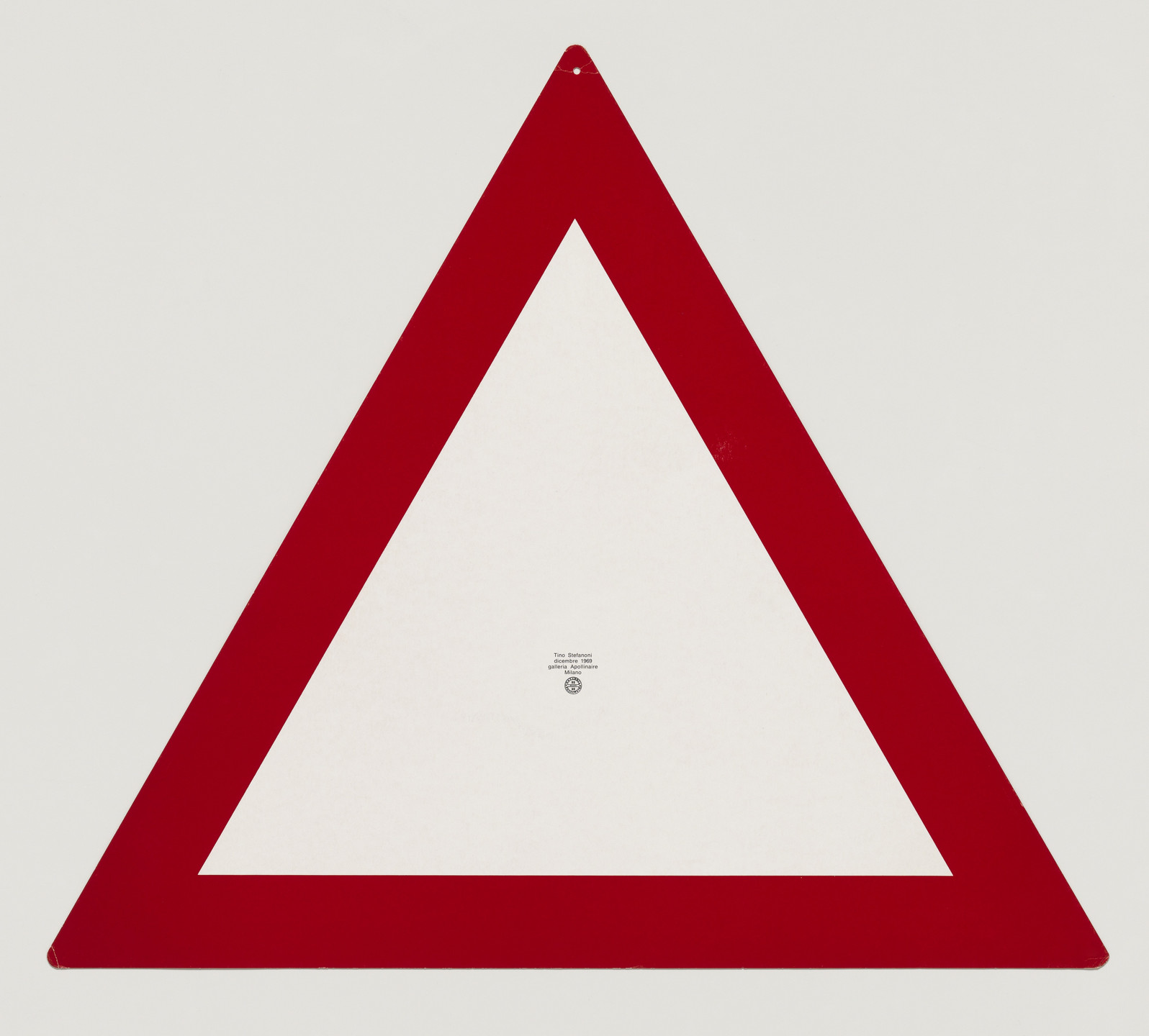 A. G. Fronzoni. Tino Stafanoni poster 32. 1969 | MoMA