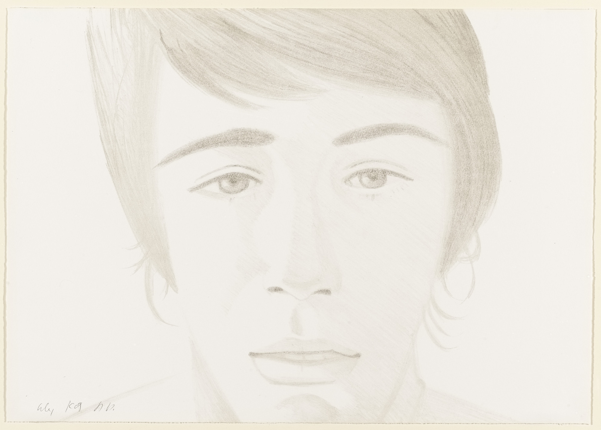 Alex Katz. Vincent from Prints for Phoenix House. 1972 | MoMA